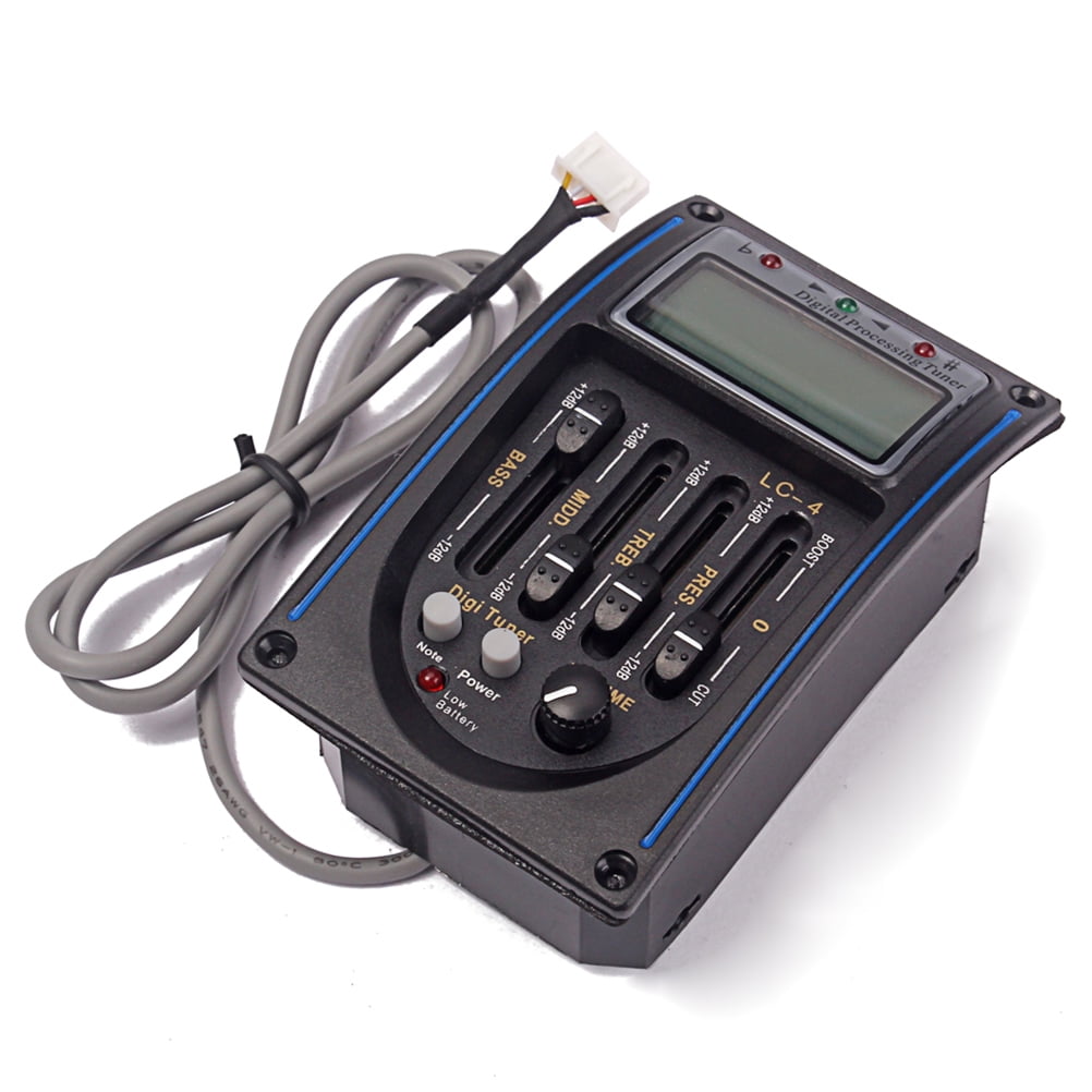 Guitar Preamp 4 Bands EQ Equalizer Pickup Amplifier Guitarra Preamp ...