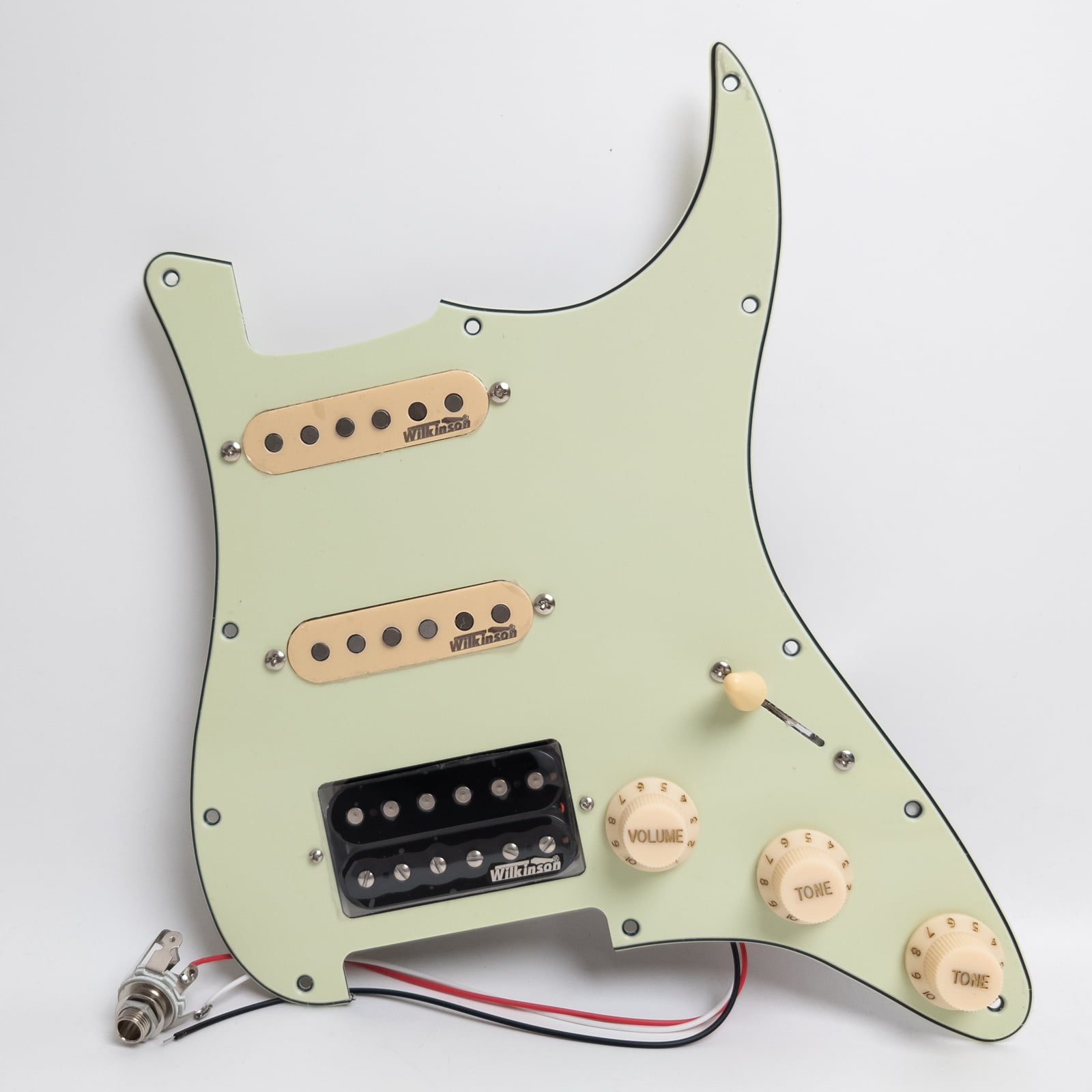 Guitar Prewired Loaded Pickguard, with SSH Alnico 5 Humbucker & single ...