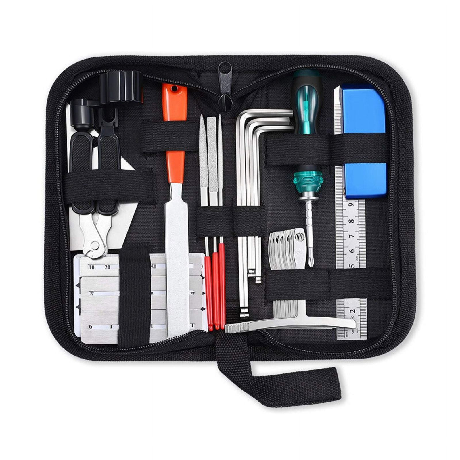 Guitar Repair Tool Kit, String Changing Tool, Wrench, Grinding File ...
