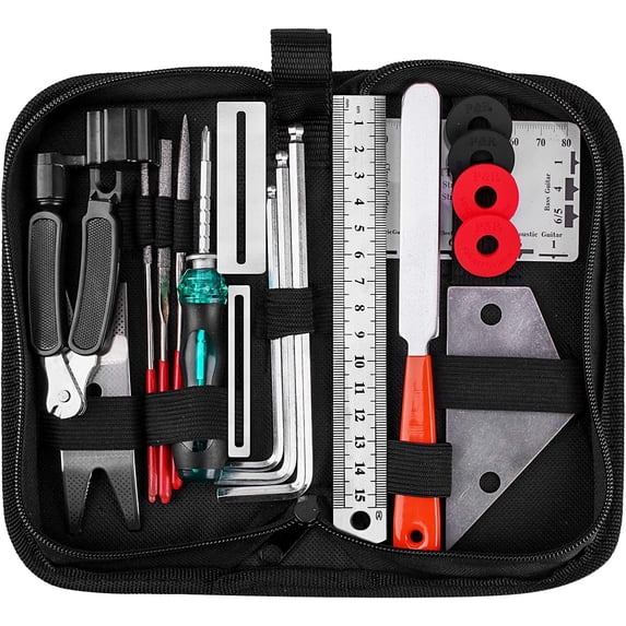 Guitar Repair Tools 20PCs Guitar Tool with String Organizer Guitar ...