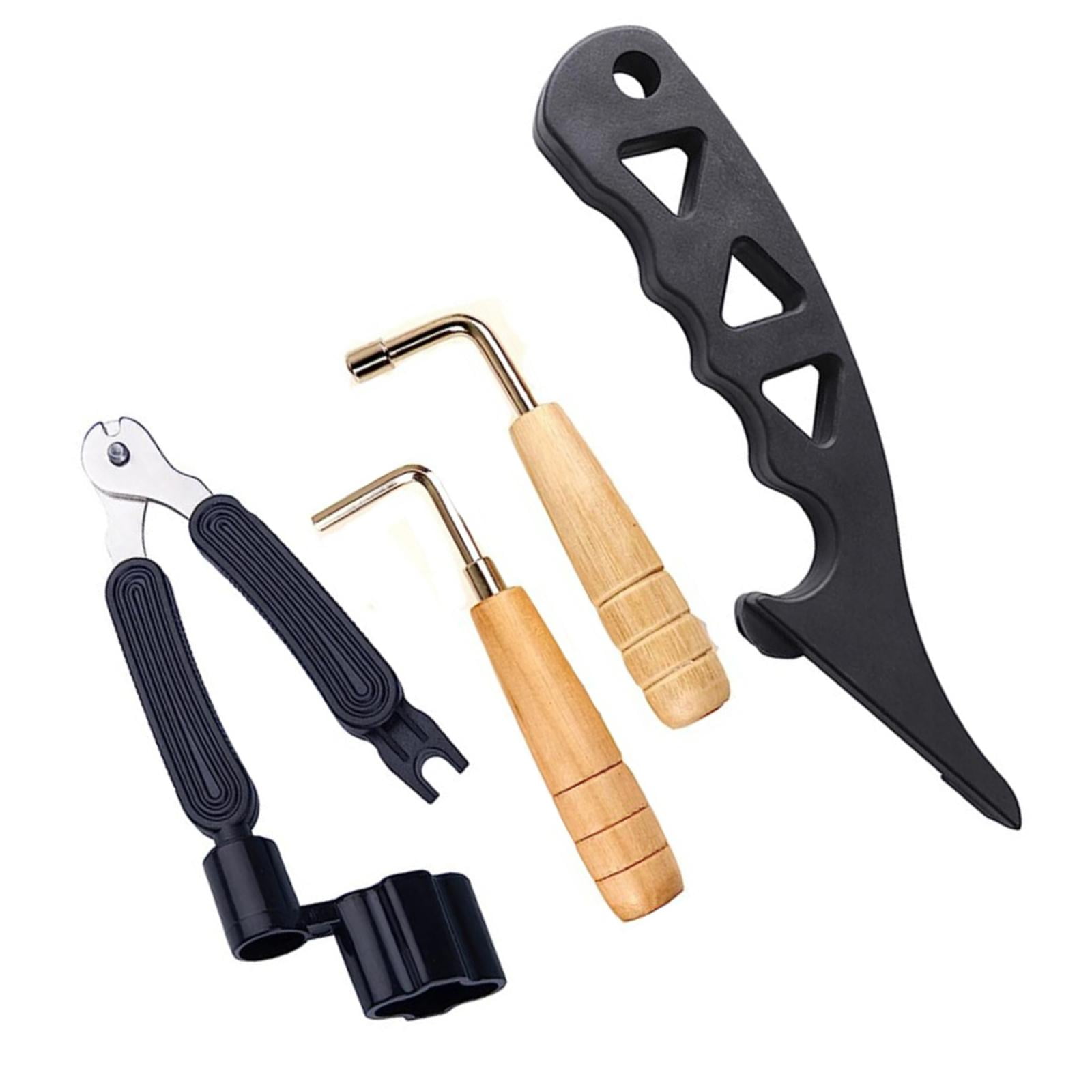 Guitar Repairing Maintenance Tool Kits, Wooden String Tuning Wrench ...
