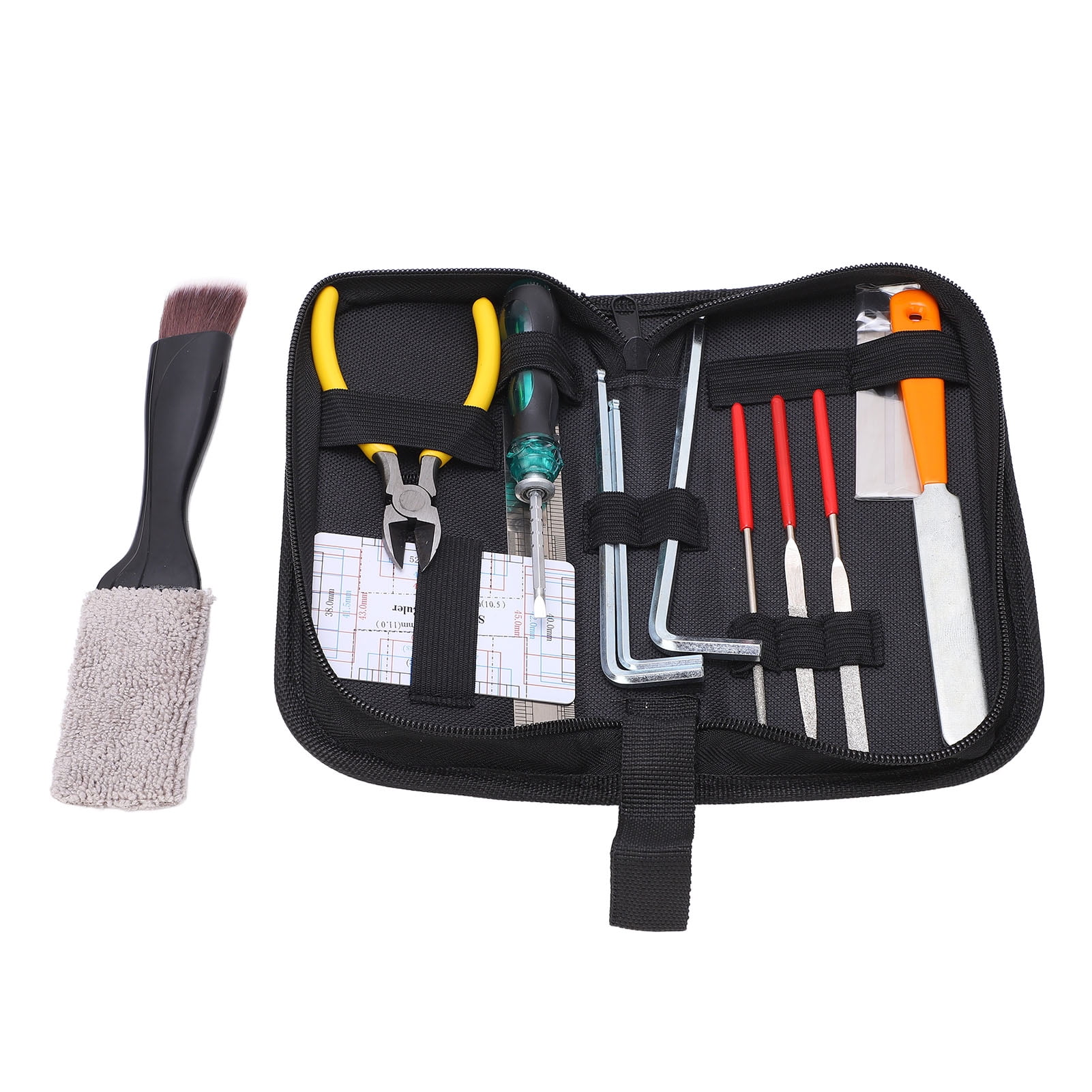 Guitar Repairing Tool Kit Maintenance Files with Carry Bag for Ukulele ...