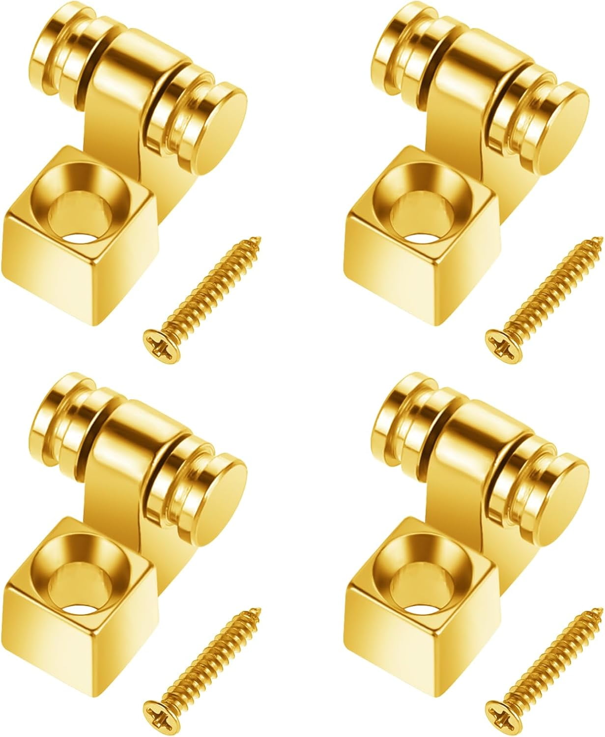 Guitar Roller String Retainers, 4 Pcs String Trees for Electric Guitar ...