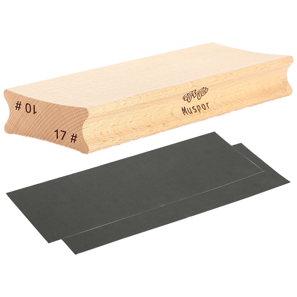 Guitar Sanding Block Wooden Dual Purpose Radius Fret Leveling Sanding ...
