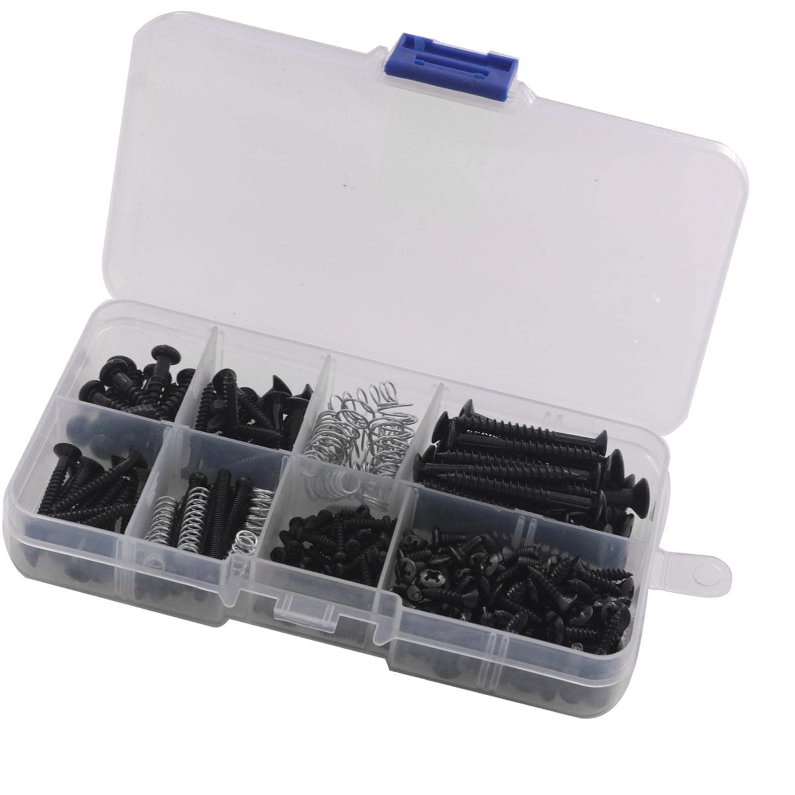 Guitar Screw Kits 9 Types Assortment Set with Springs for Guitar Bridge ...