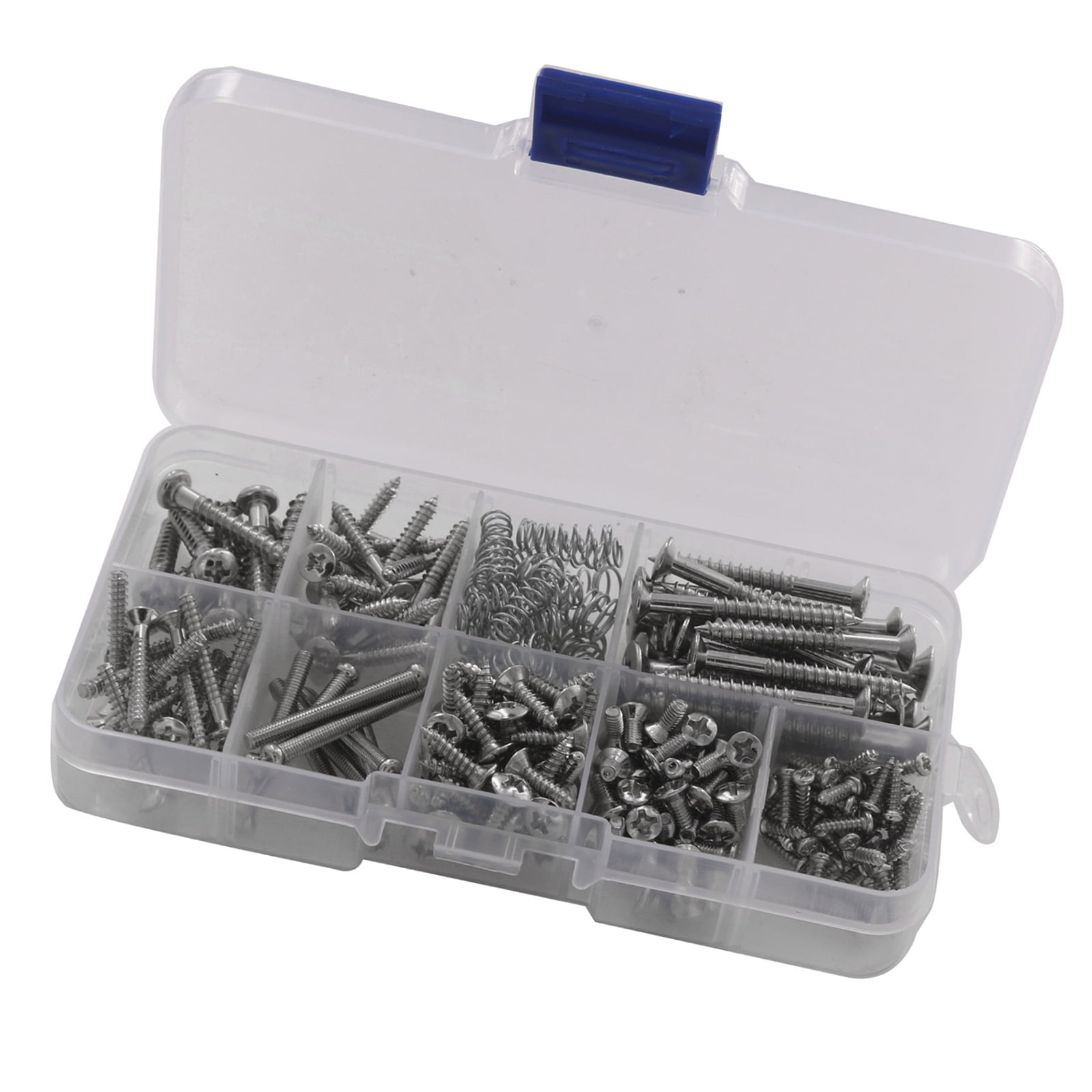 Guitar Screw Kits 9 Types Assortment Set with Springs for Guitar Bridge ...