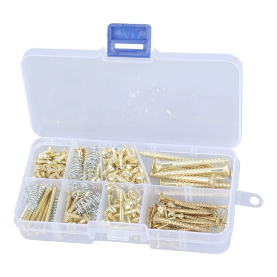Guitar Screws Assortment Box Kits for Electric Guitar Tuner, Neck Plate ...