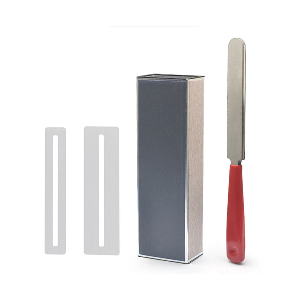 Guitar Setup Essentials Stainless Steel Fret Files with Precision ...