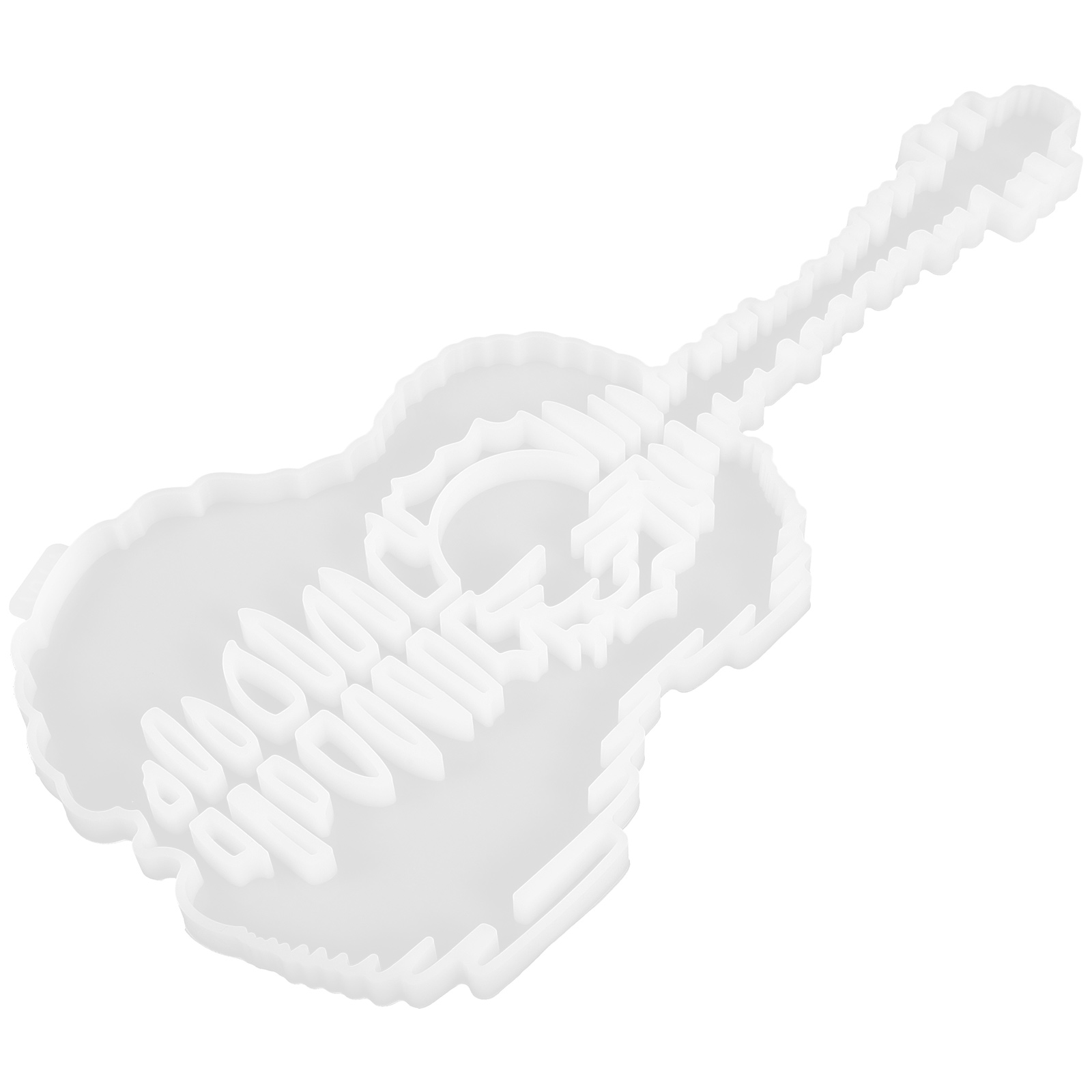 Guitar Shaped Mold DIY Epoxy Mold Decorative Guitar Shaped Silicone ...