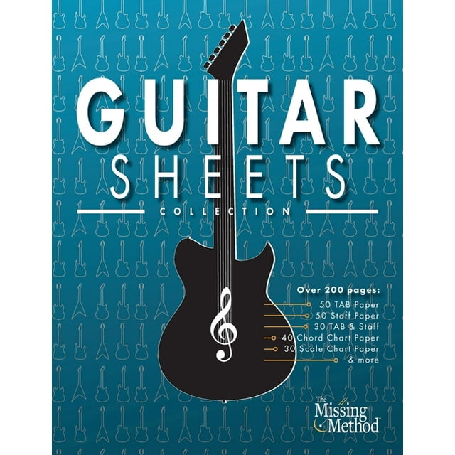 Guitar Sheets: Guitar Sheets Collection: Over 200 pages of Blank TAB ...