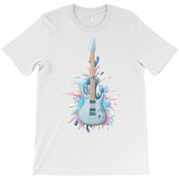 Guitar Splash, Artistic Music Graphic Design For Guitarists G14884 ...