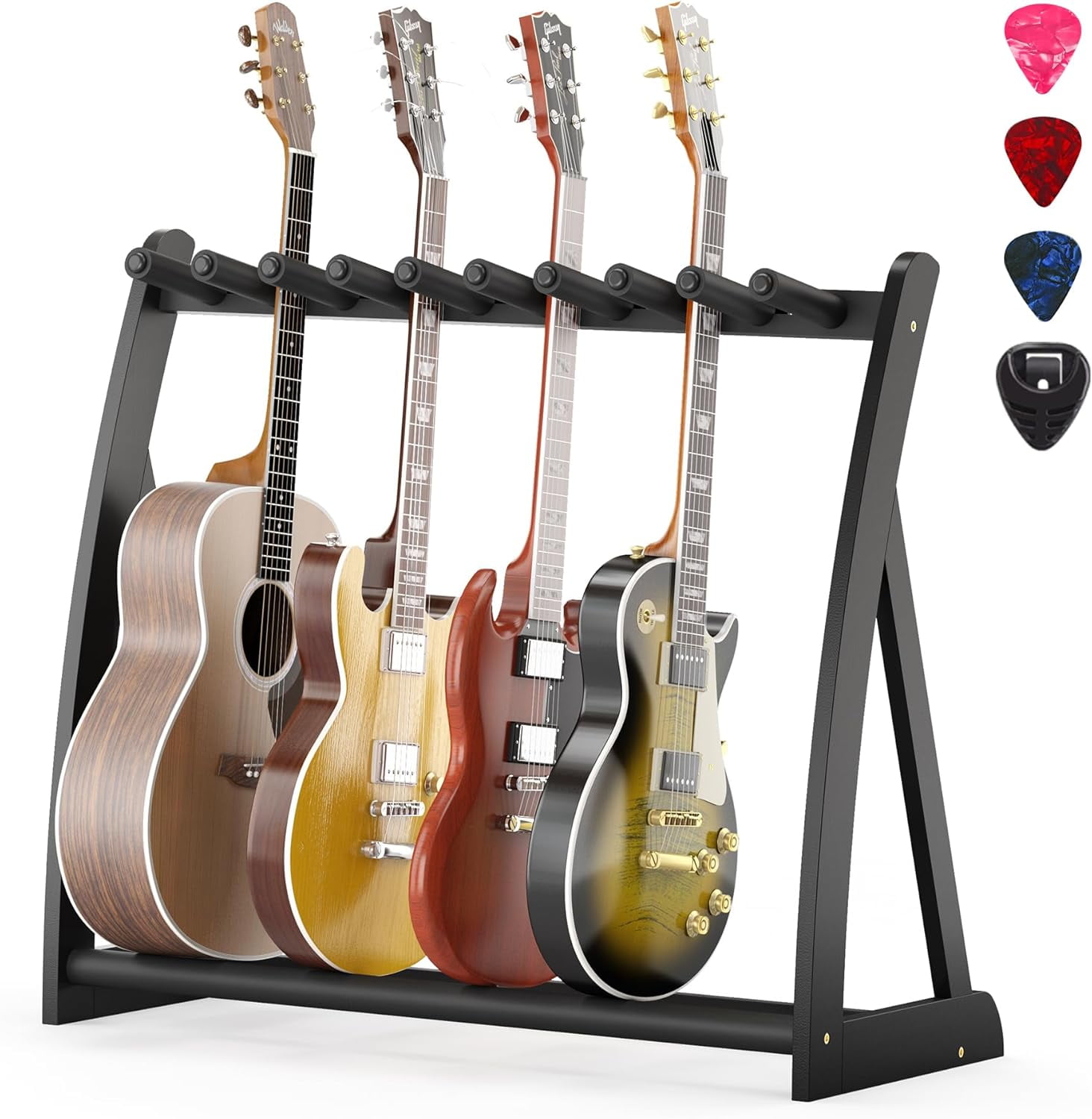 Guitar Stand Rack,Guitar Rack For Multiple Guitars Stands Floor for ...