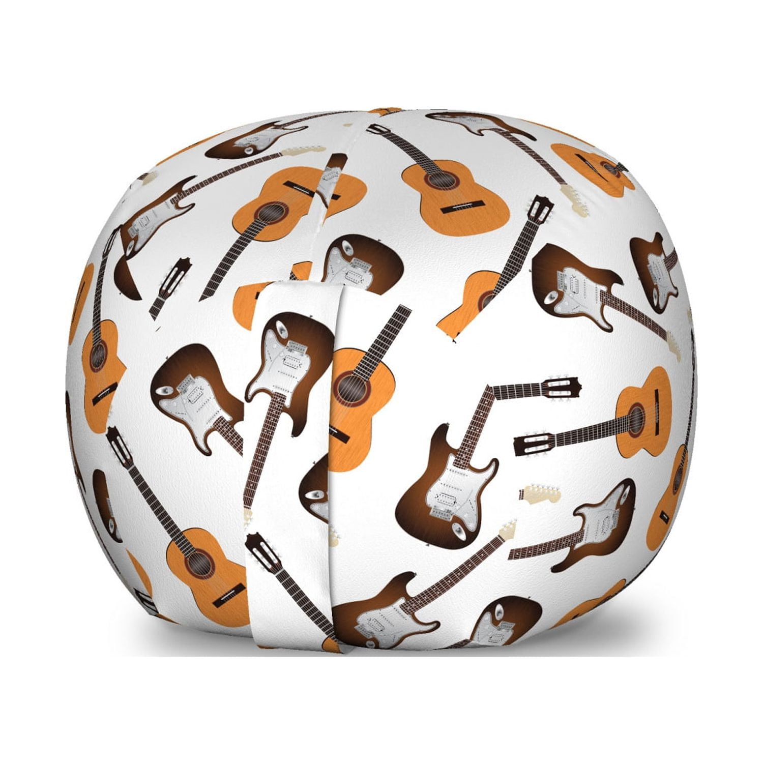 Guitar Storage Toy Bag Chair, Realistic Illustration Classic and ...