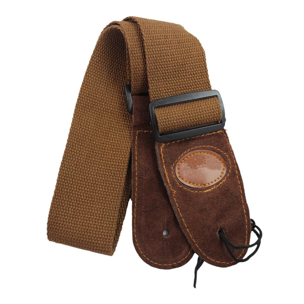 Guitar Strap Belt Soft Leather Adjustable Electric Acoustic Guitars ...