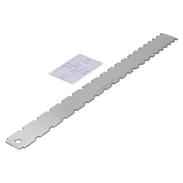 Guitar String Action Gauge Neck Notched Chord Height and Distance Ruler ...