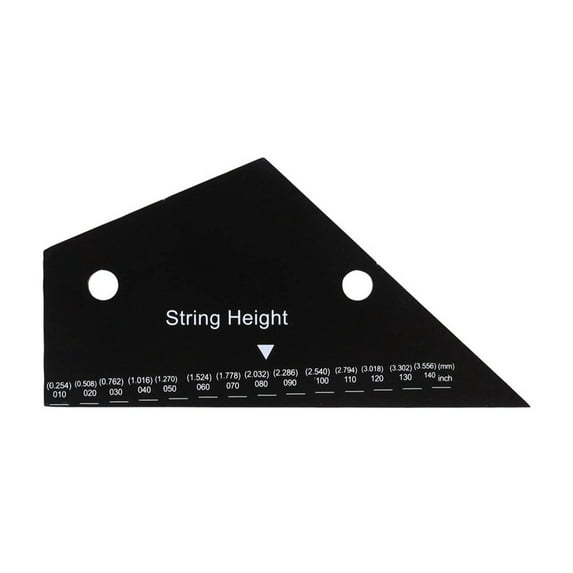 Guitar String Action Gauge Precision Tool For Accurate String Height ...