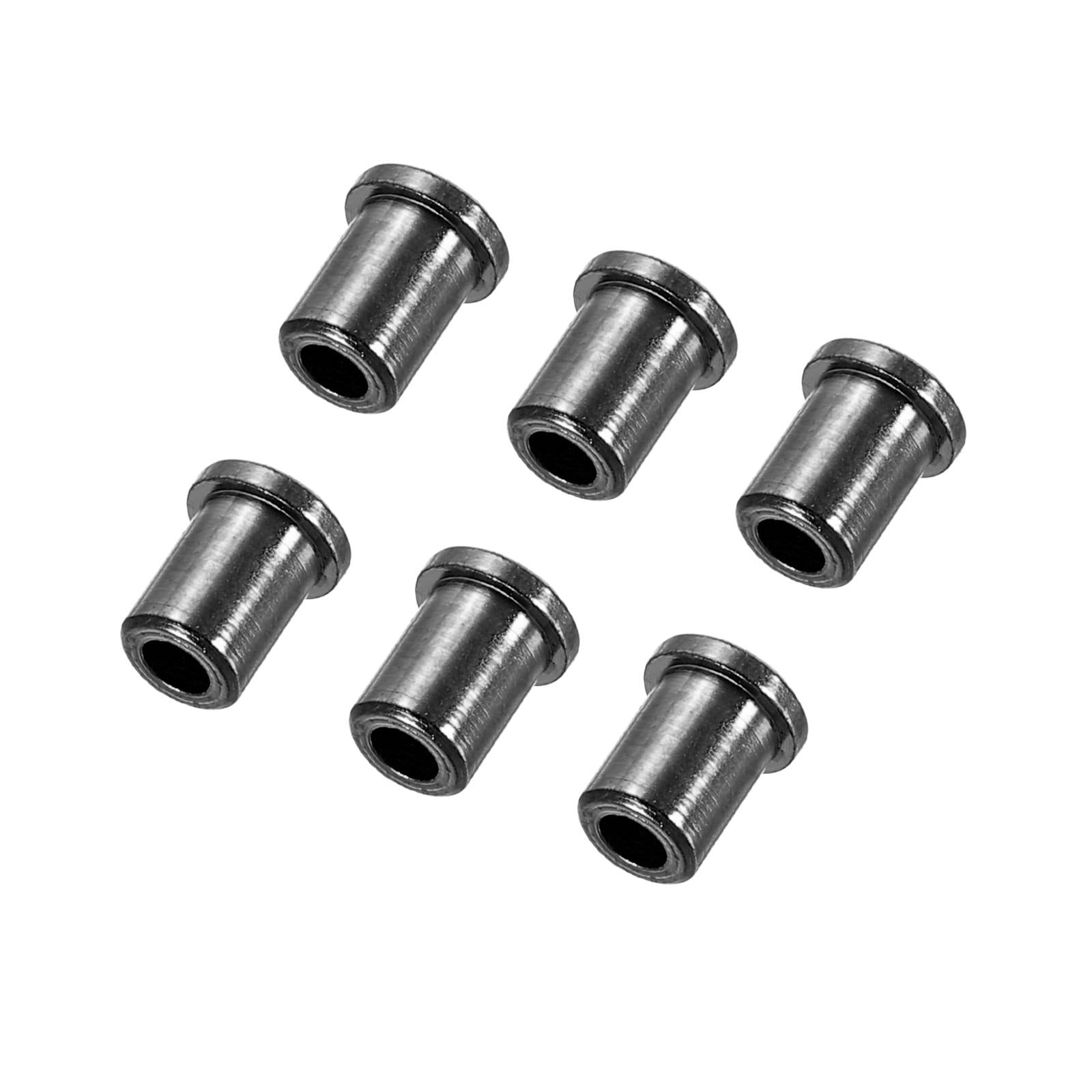 Guitar String Ferrules Through Body 1/8" Black for Electric Guitar 6 ...