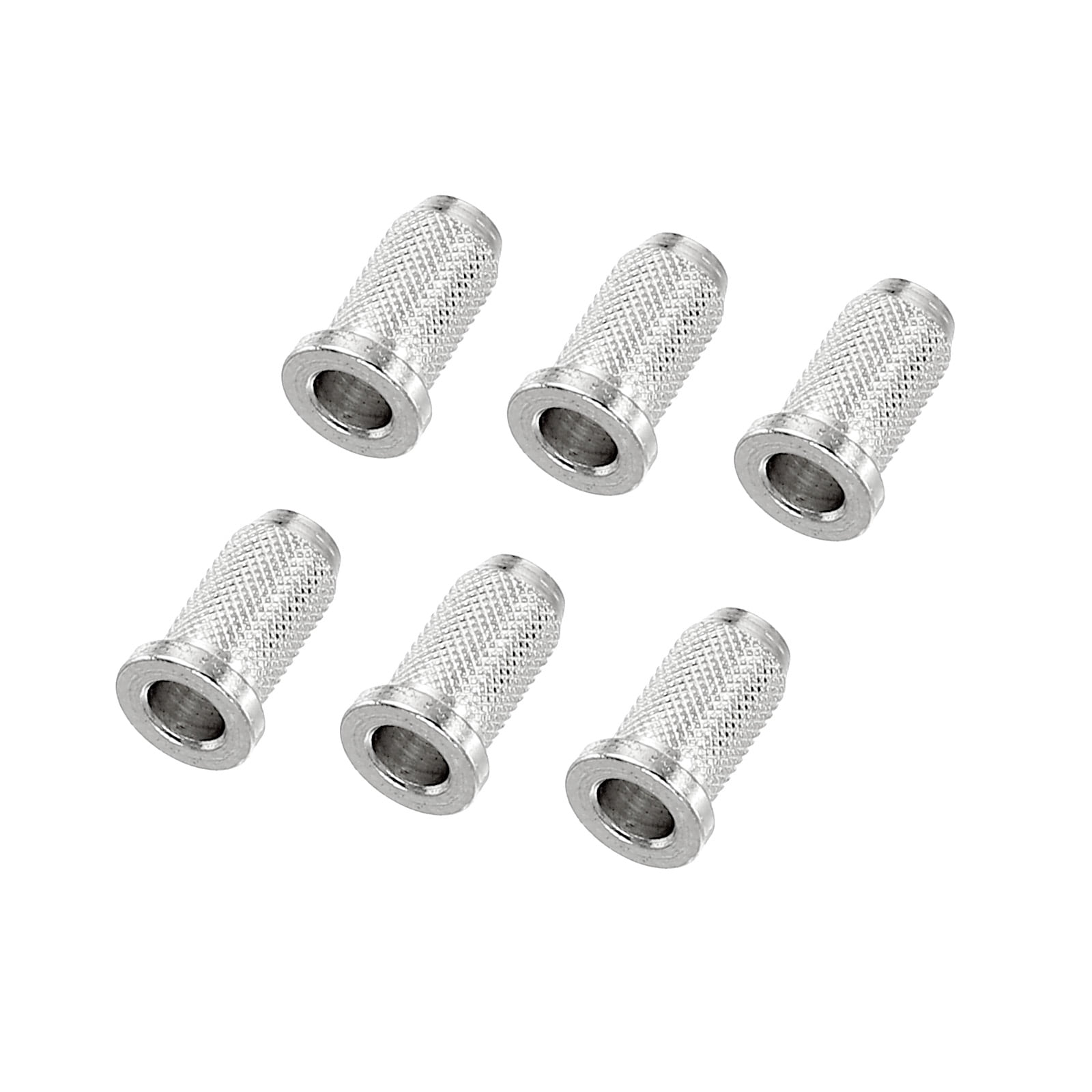 Guitar String Ferrules Through Body 2.5mm Dia Silver Tone for Electric ...