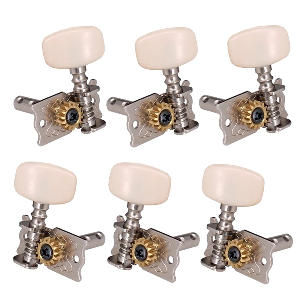 Guitar String Open Tuning Peg Machine Head 3L3R for Acoustic Guitar ...