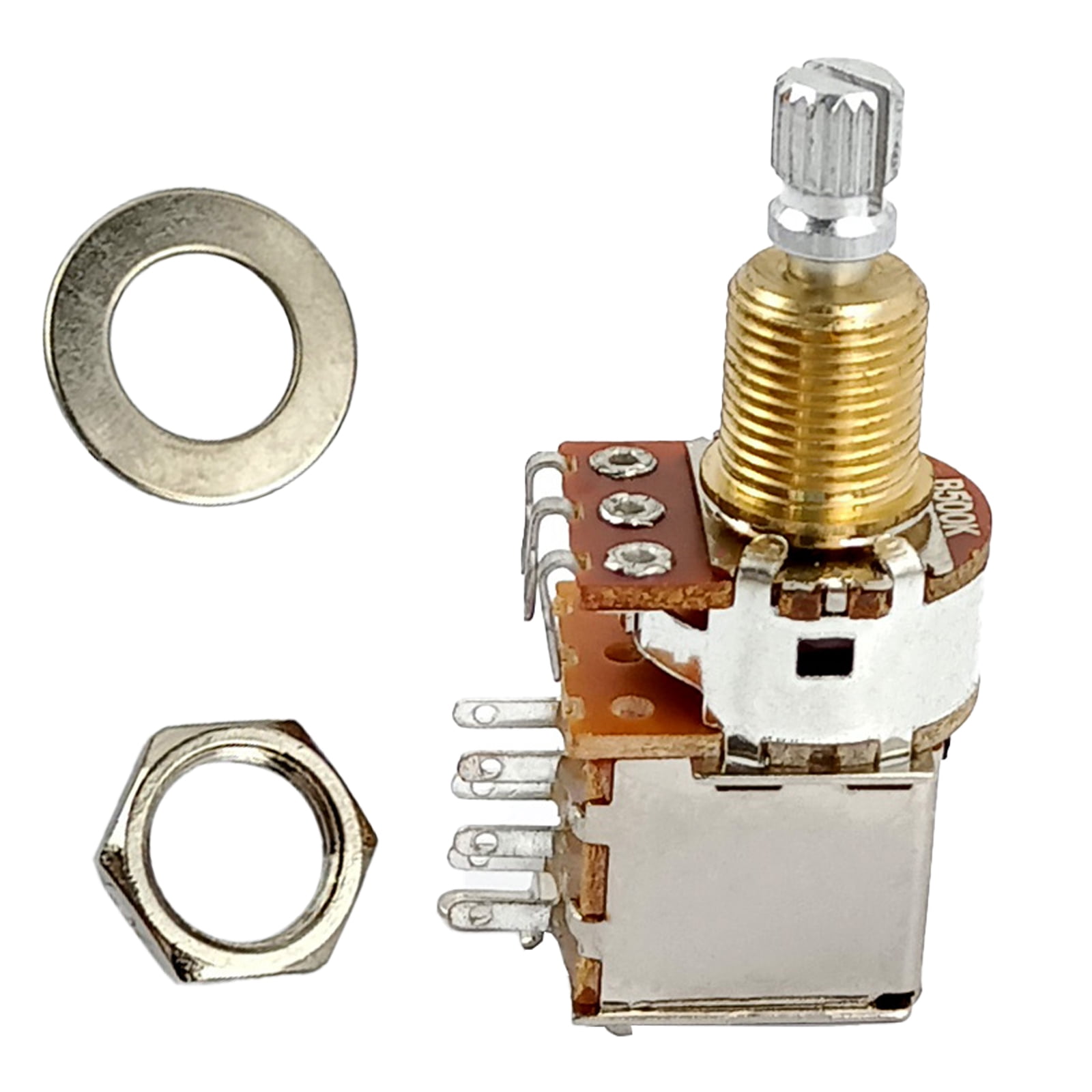Guitar Switches Control Pots Potentiometer A500K/B500K Push Pull Guitar ...