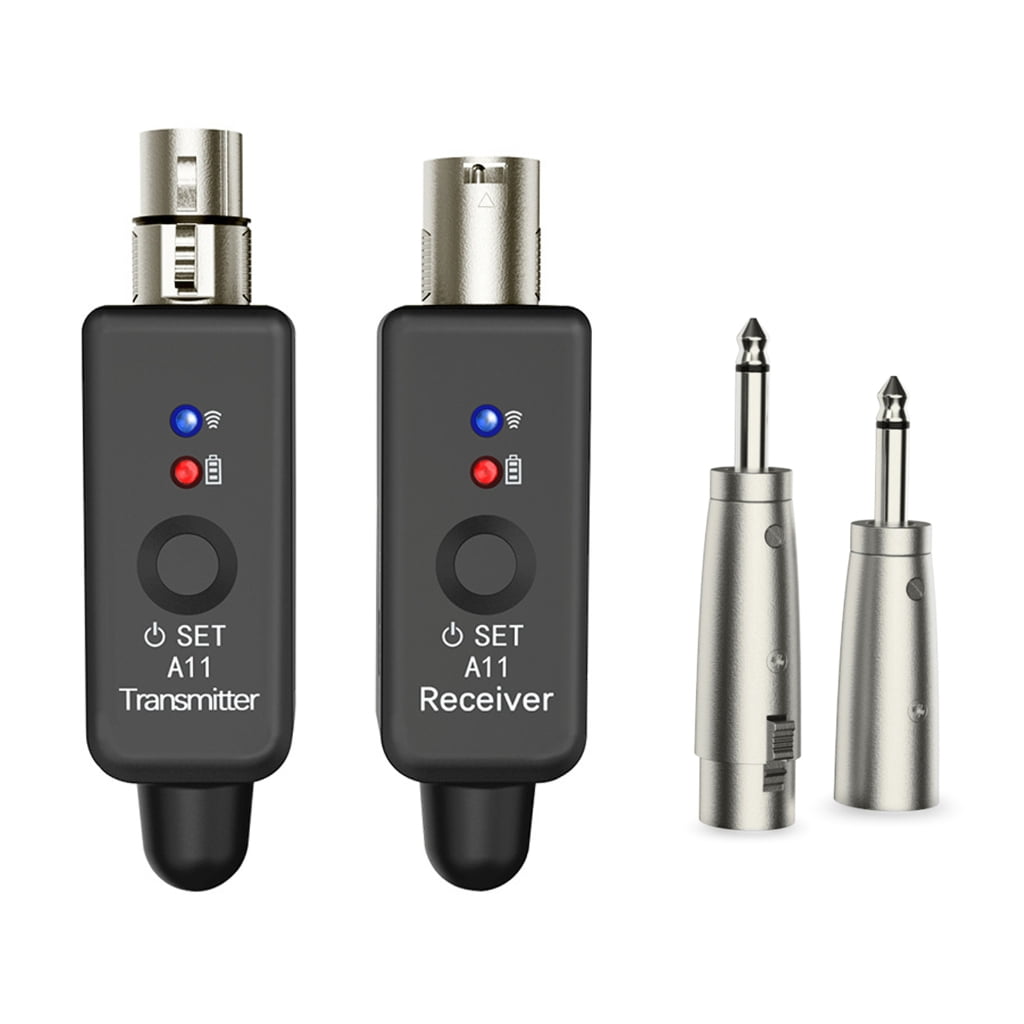 Guitar System Transmitters Receiver Rechargeable Guitar Transmitters Electric Guitar Bass ...