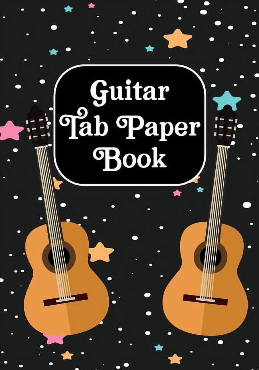 Guitar Tab Paper Book : Blank Sheet Music Staff Manuscript Paper Sheet ...