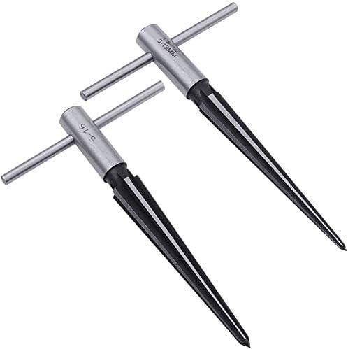 Guitar Tapered Reamer Set 3-13mm(1/8''-1/2'') & 5-16mm(½"-5/8") Bridge ...