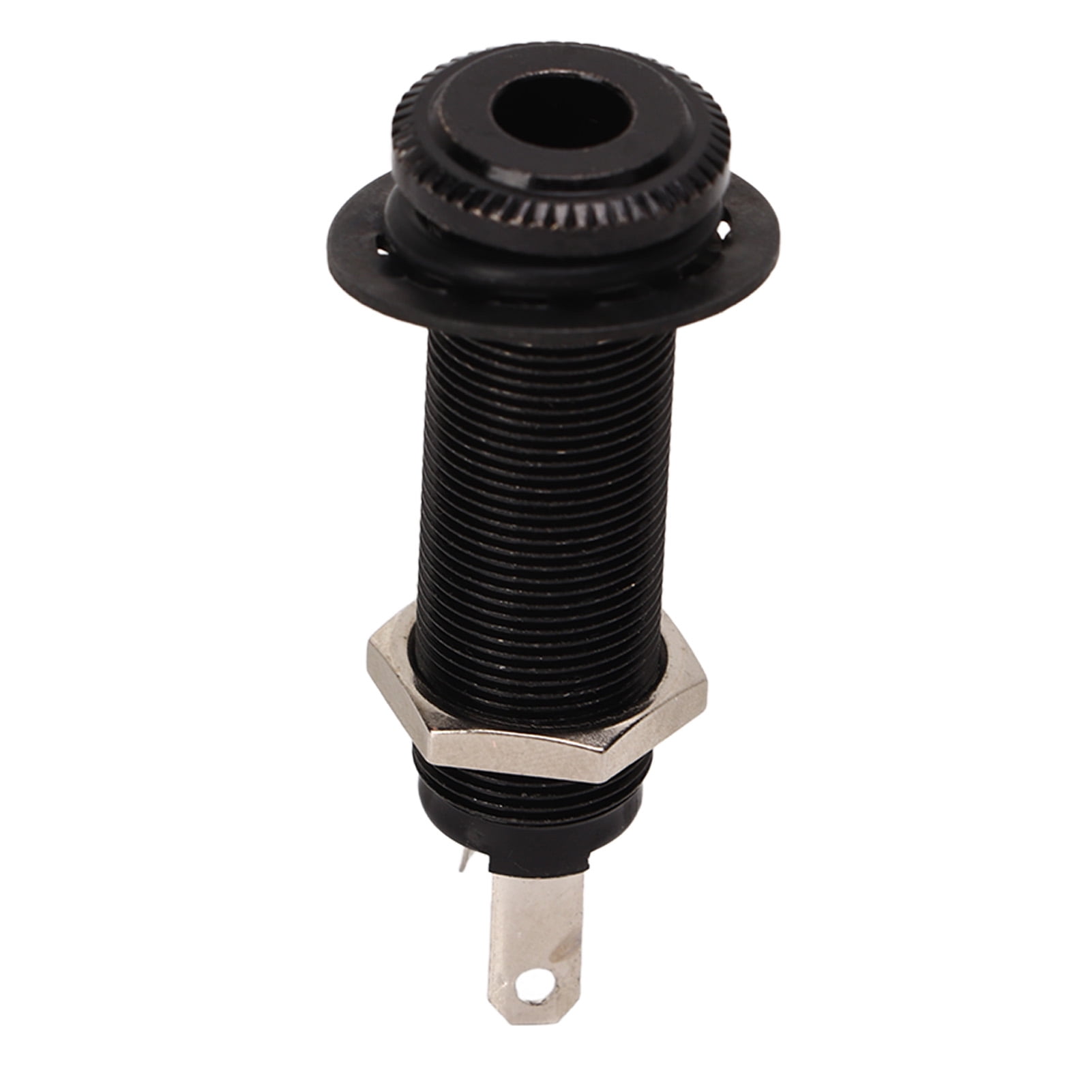 Guitar Threaded Jack Replacement Brass Straight Output Endpin for ...