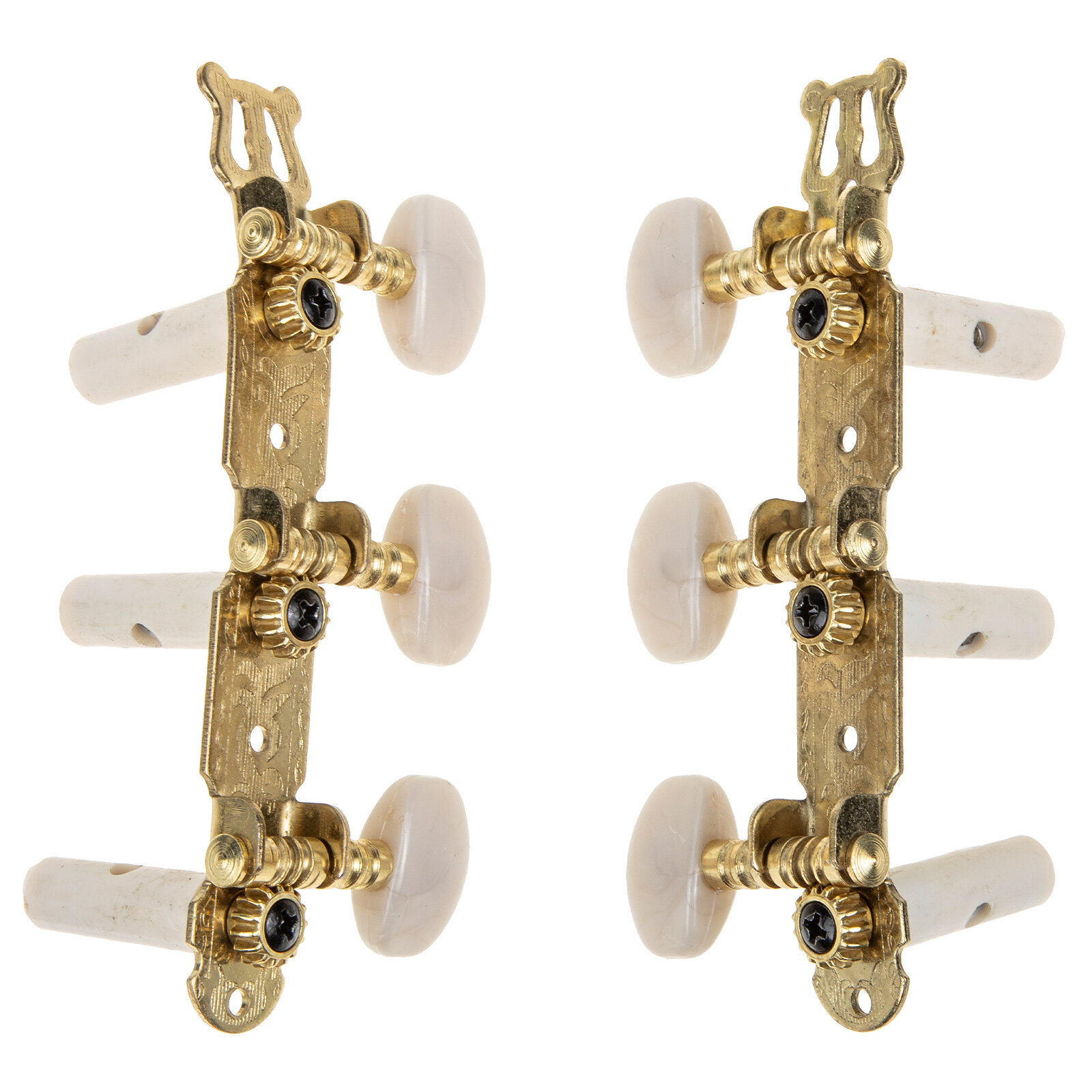 Guitar Triple Tuners Acoustic Tuning Keys Classical Bass Portable ...