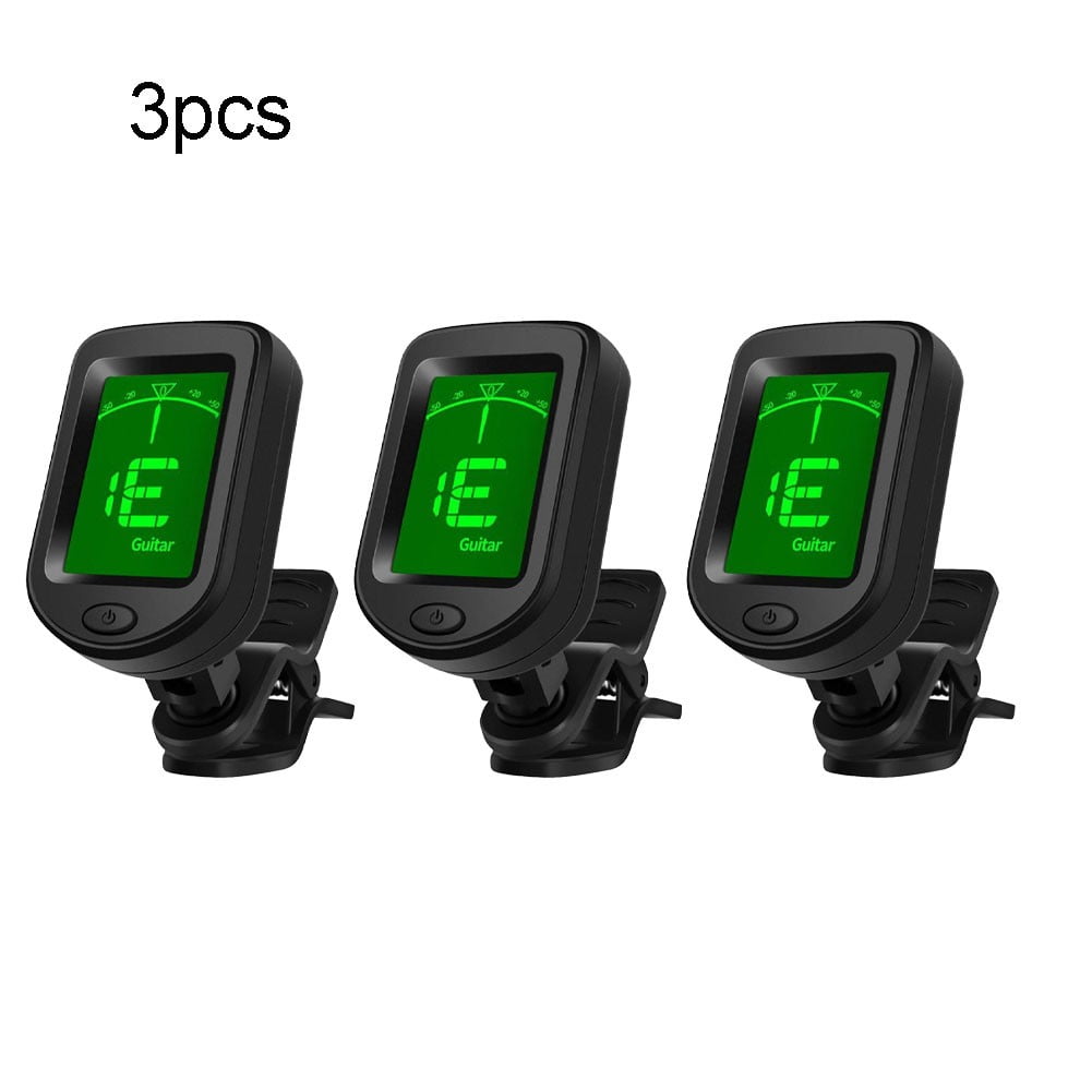 Guitar Tuner Digital Clip-On Tone Tuner For Bass Ukulele Violin ...