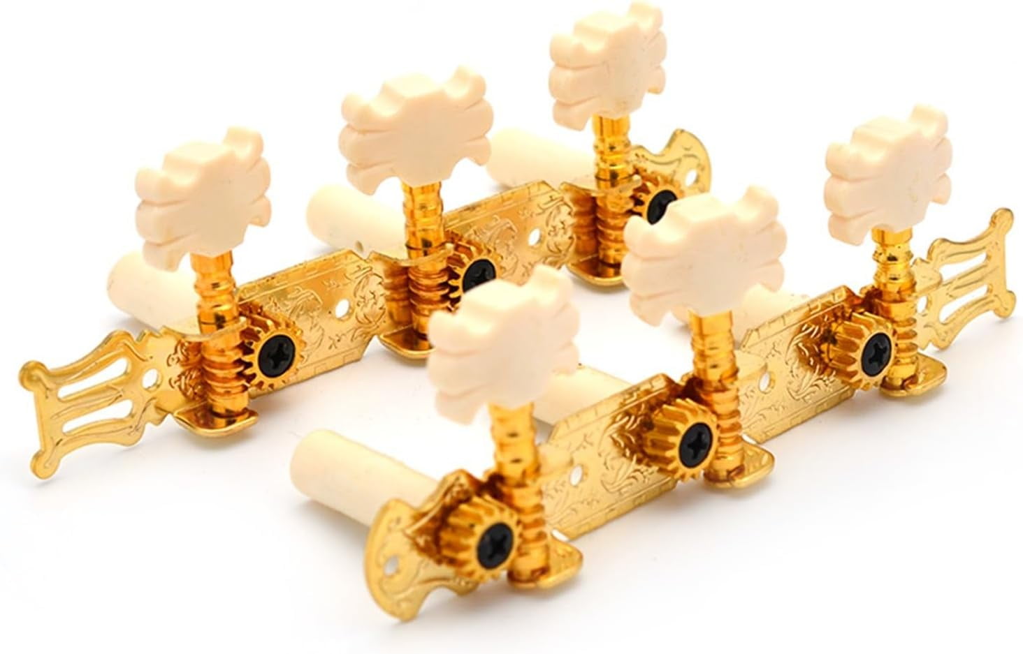 Guitar Tuning Keys 1R1L Classical Guitar Tuning Peg Machine Head Tuner ...