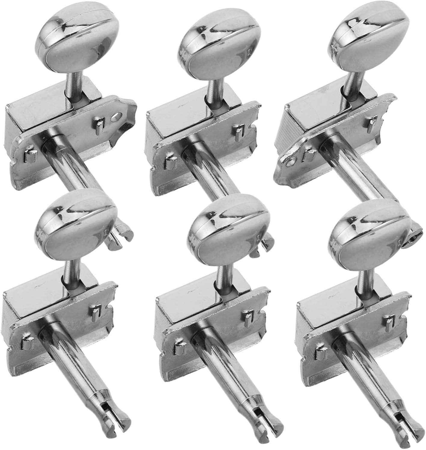 Guitar Tuning Pegs 6 Pack Metal Tuners Fast Tuning Split Shaft Unique ...