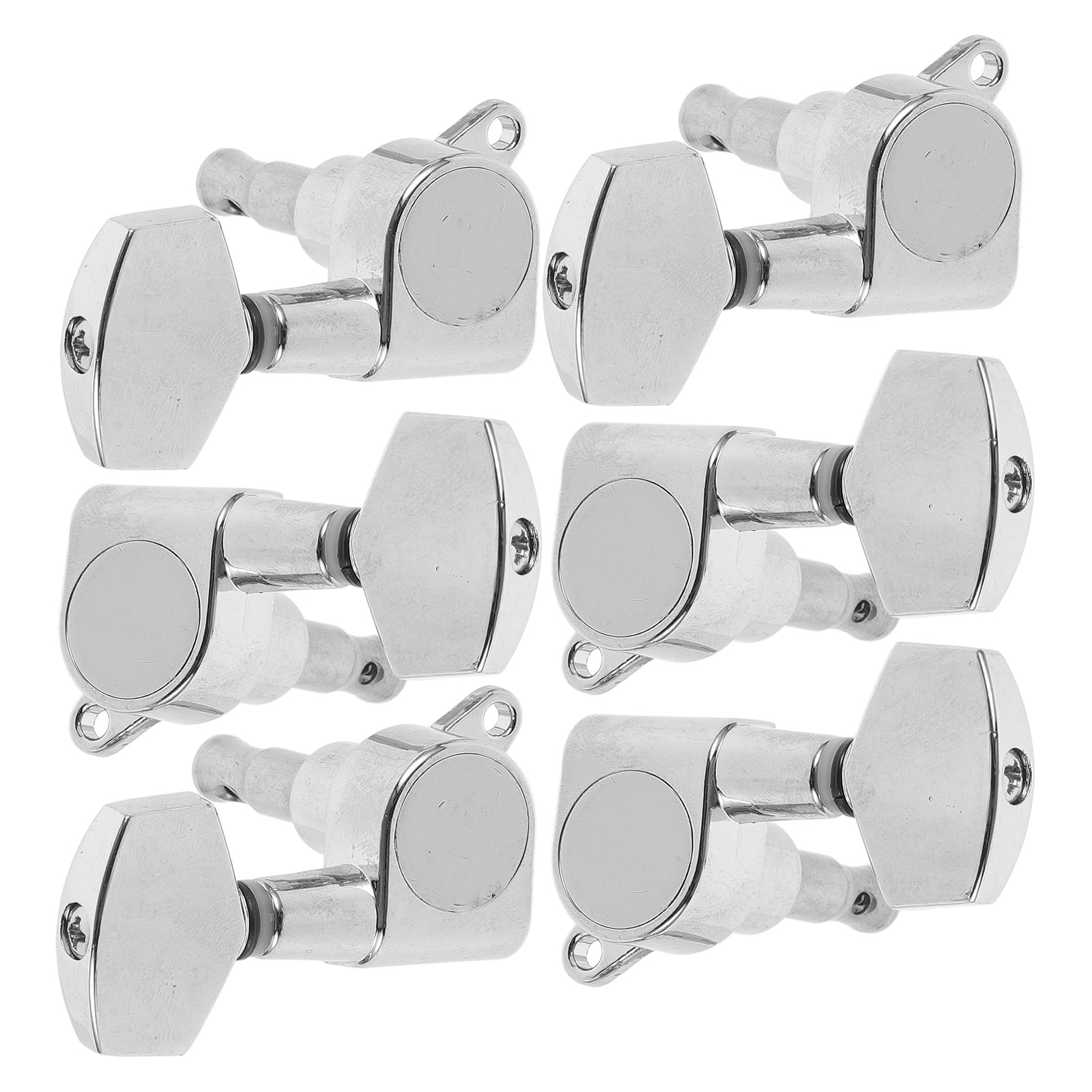Guitar Tuning Pegs with Large Handle 6pcs Full Closed Guitar Tuning ...