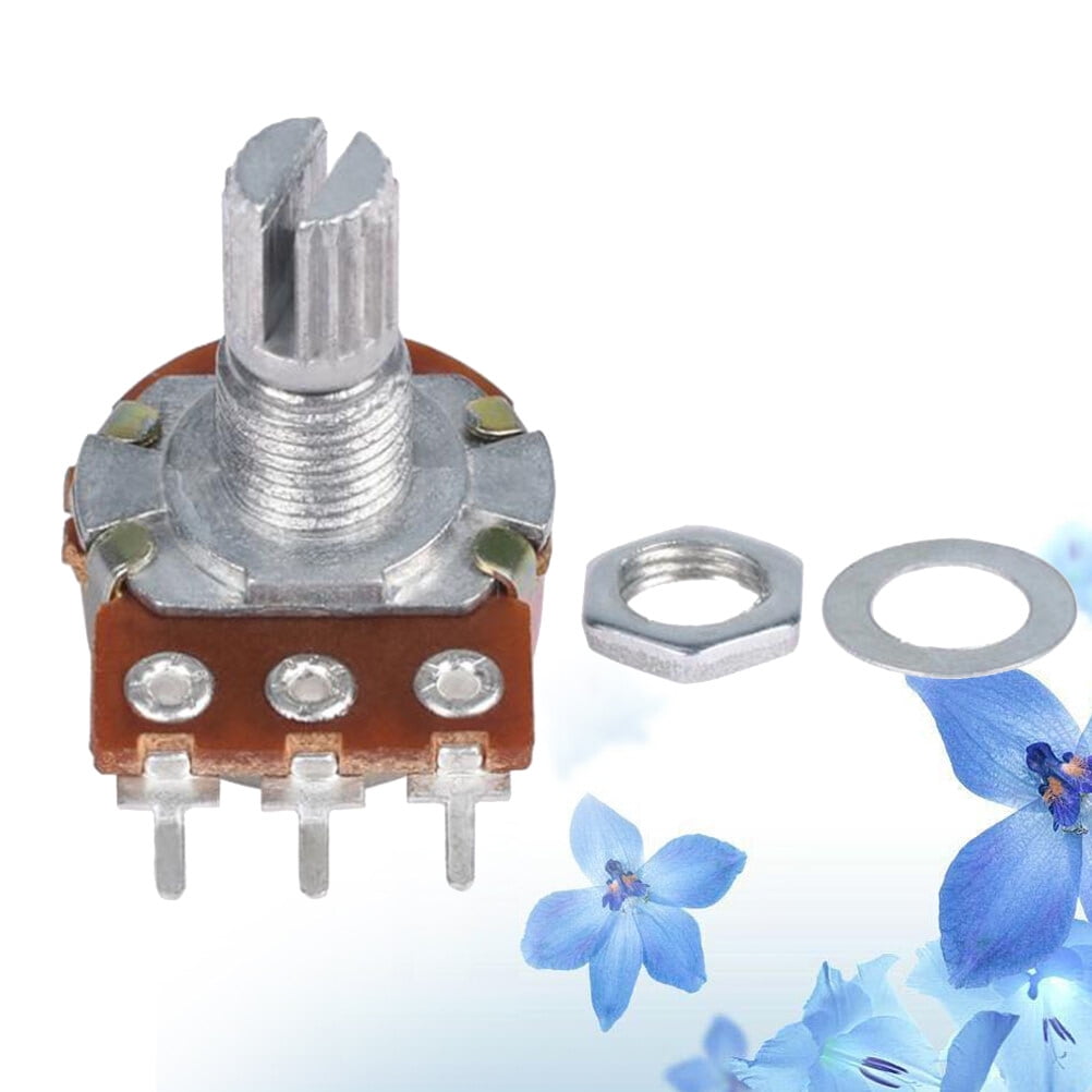 Guitar Volume Potentiometer,B10k Potentiometer Long Knurled Split Shaft ...
