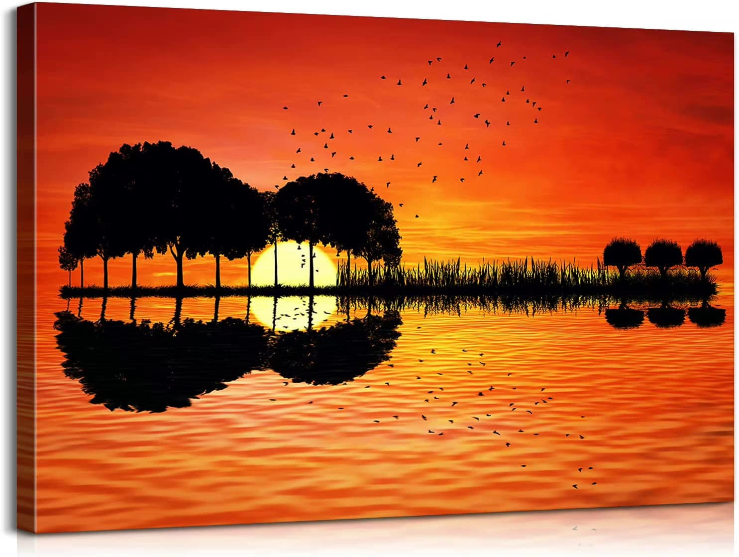Guitar Wall Art Music Poster Music Art Guitar Sunset Wall Art Music ...