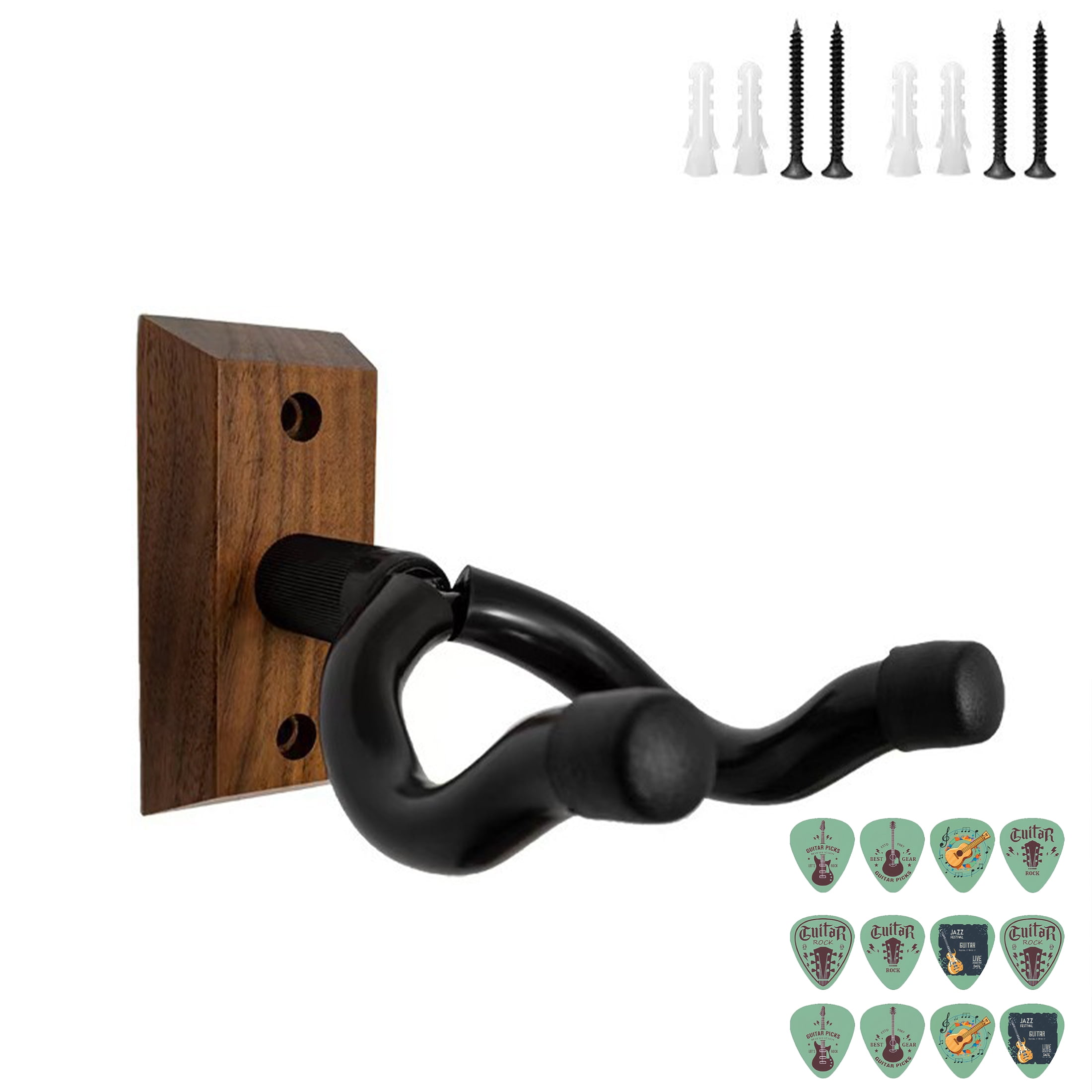 Guitar Wall Mount, Guitar Hangers hooks Bracket Holder Stand for ...