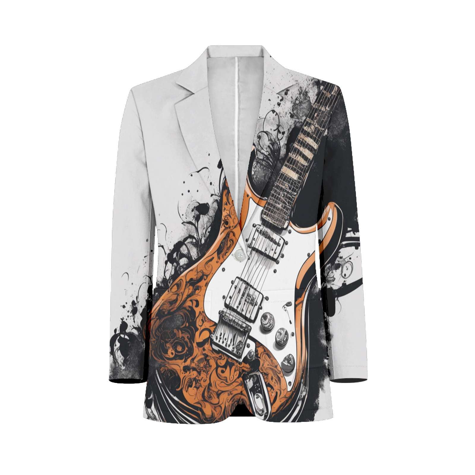 Guitar Wings Melody Of Music Customized Men's Suits full man Shawl ...
