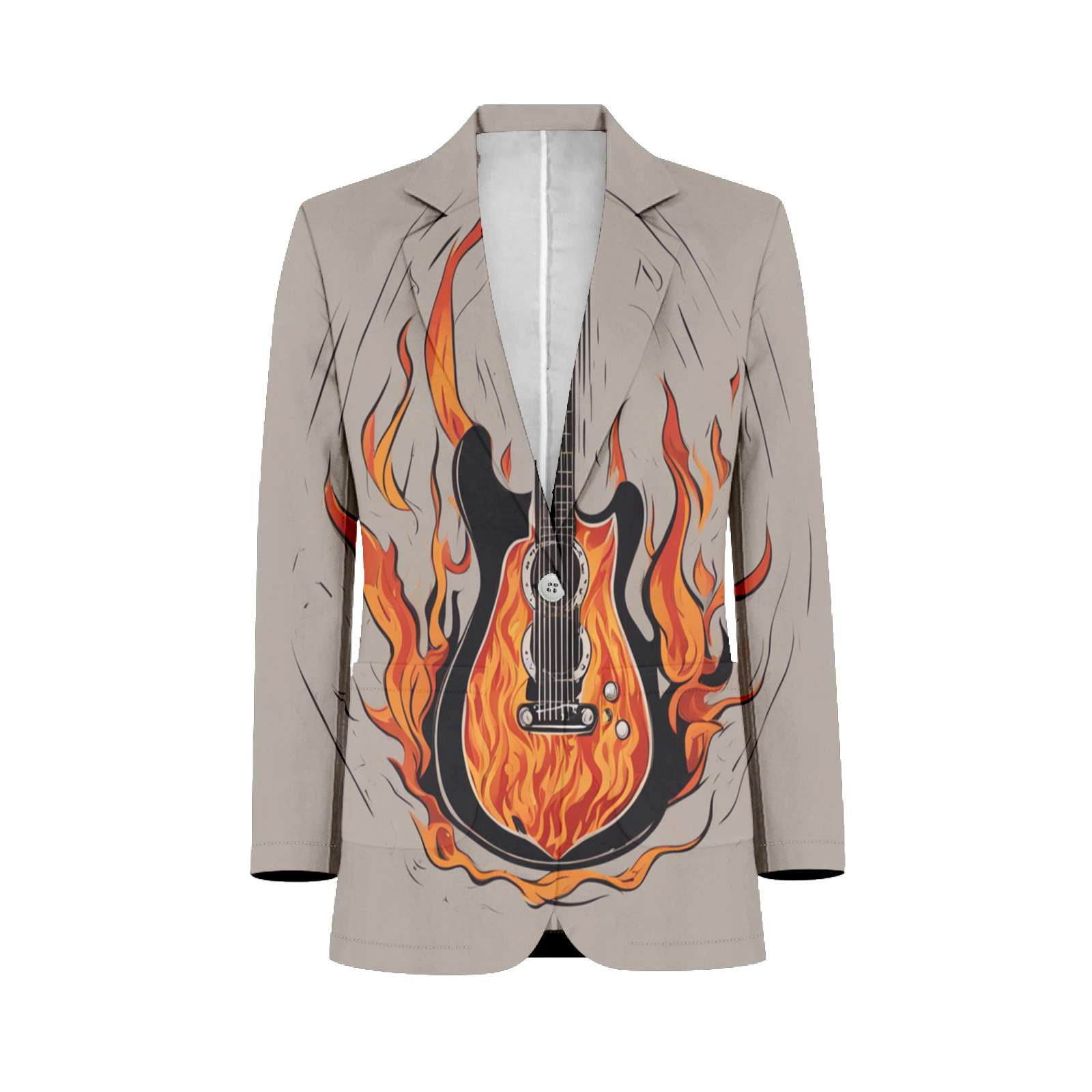Guitar Wings Melody Of Music Customized Men's Suits full man Shawl ...