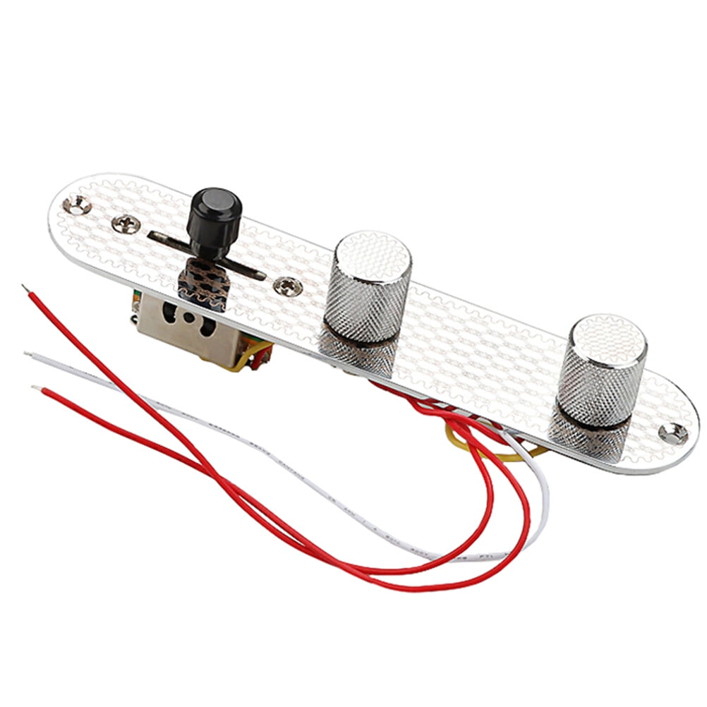 Guitar Wiring Harness Pre-wired Control Plate 3-way Control Plate And ...