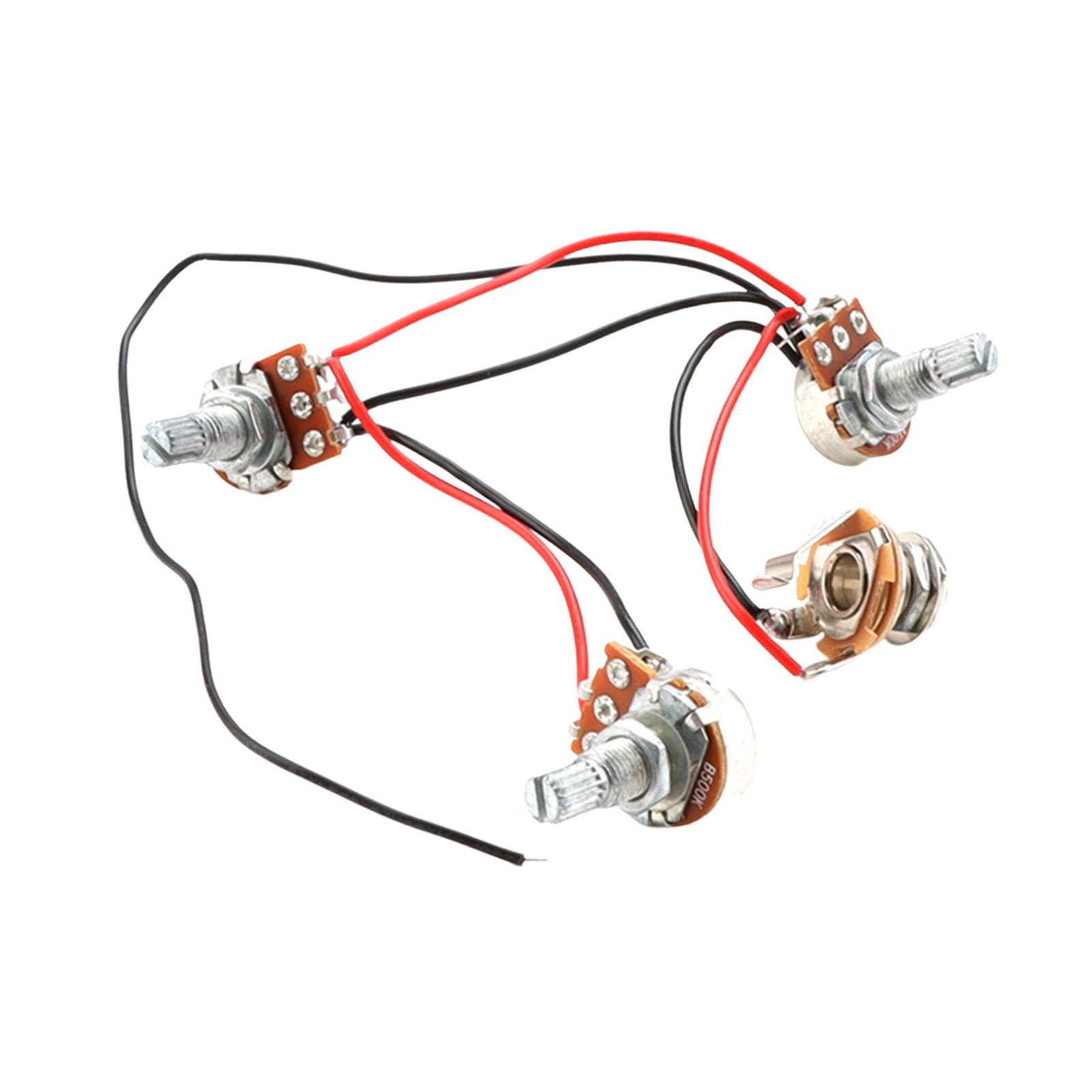 Guitar Wiring Harness Set for Electric Guitar Musical Instrument B ...