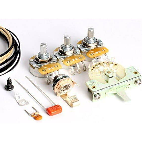 Guitar Wiring Kit, For Fender Stratocaster, SSS2 (Modern Wiring)$$Music ...