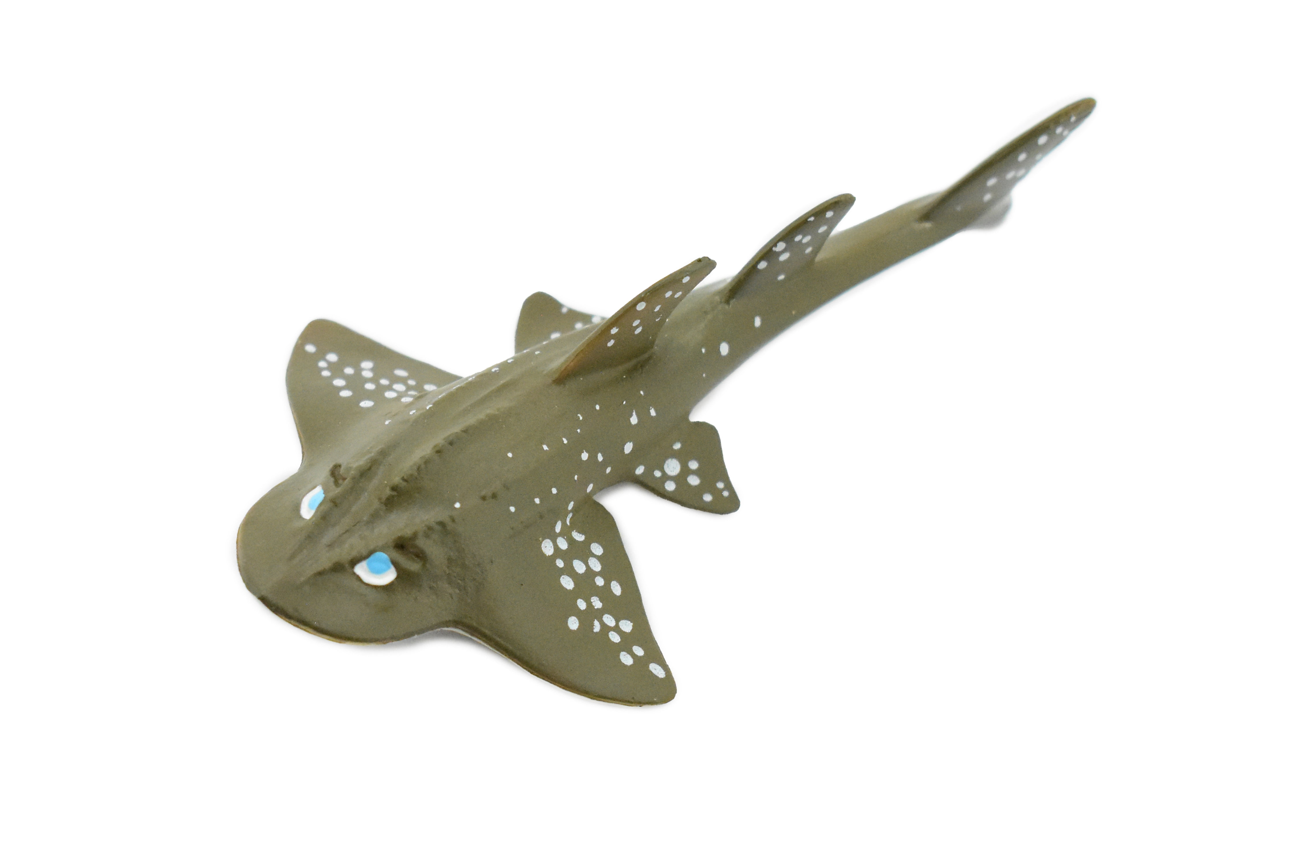 Guitarfish Shark, Shovelnose Ray, Rubber Fish, Hand Painted, Realistic ...