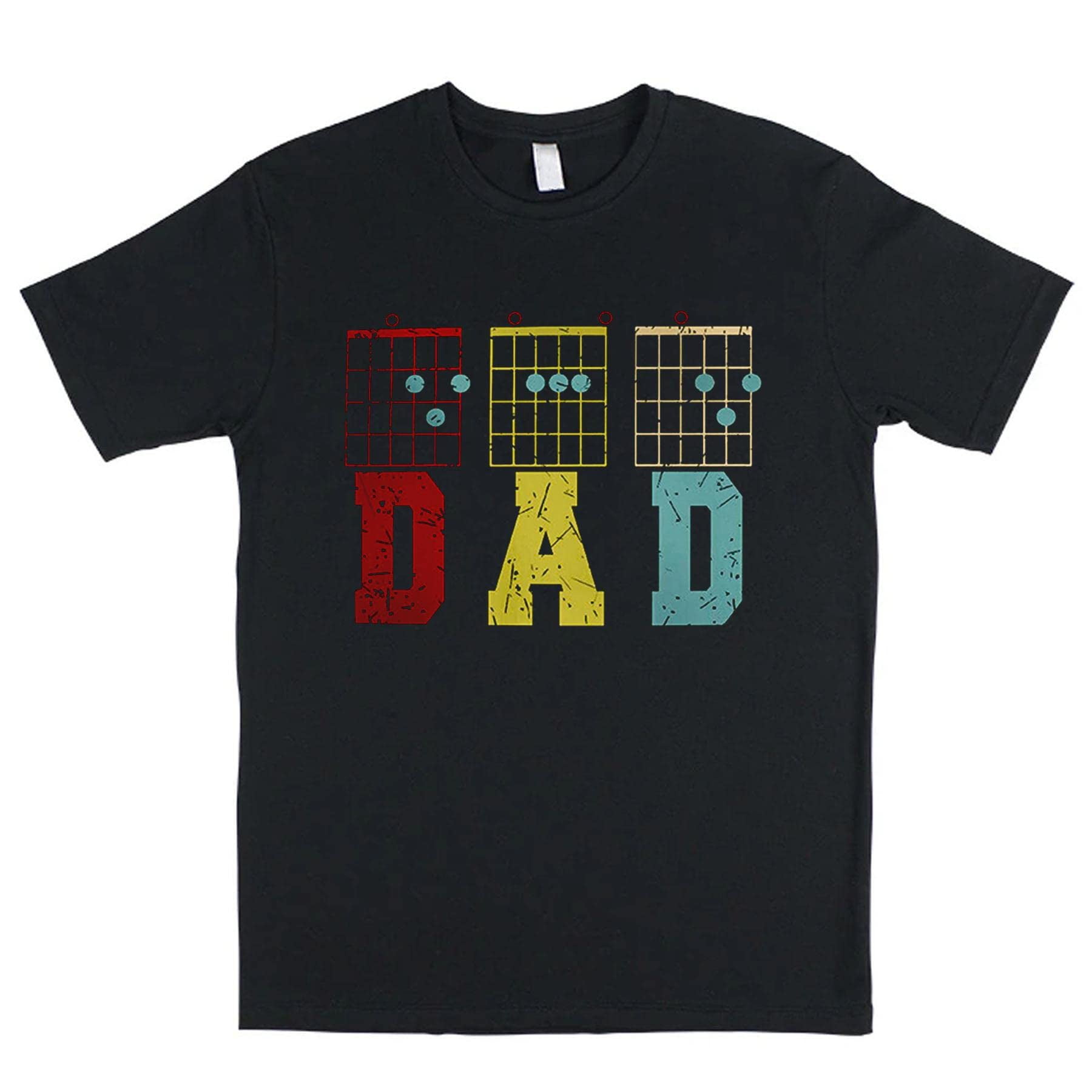 Guitarist Father Shirt Dad Vintage T-Shirt Guitar Player Vintage Father ...