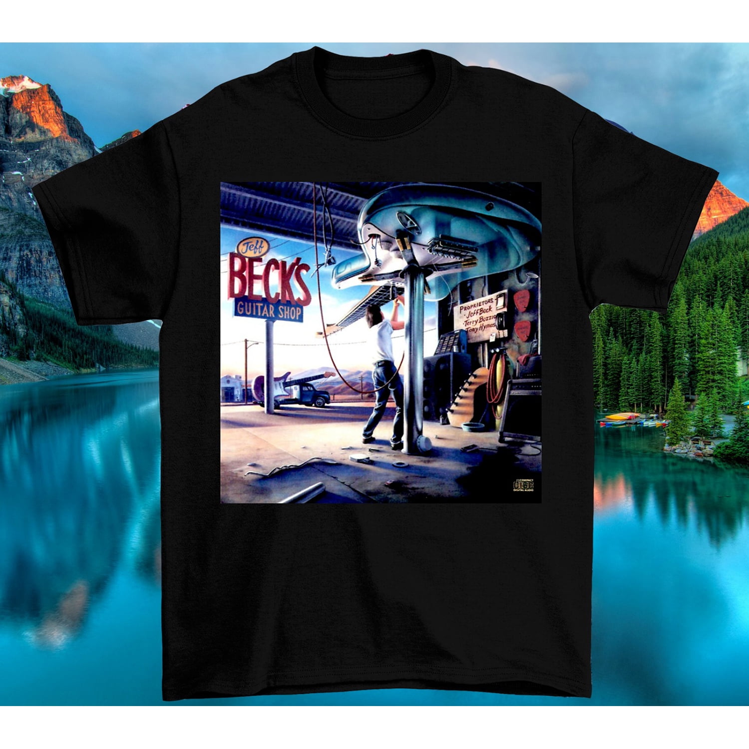 Guitarist Jeff Beck Singer Guitar T Shirt - Walmart.com