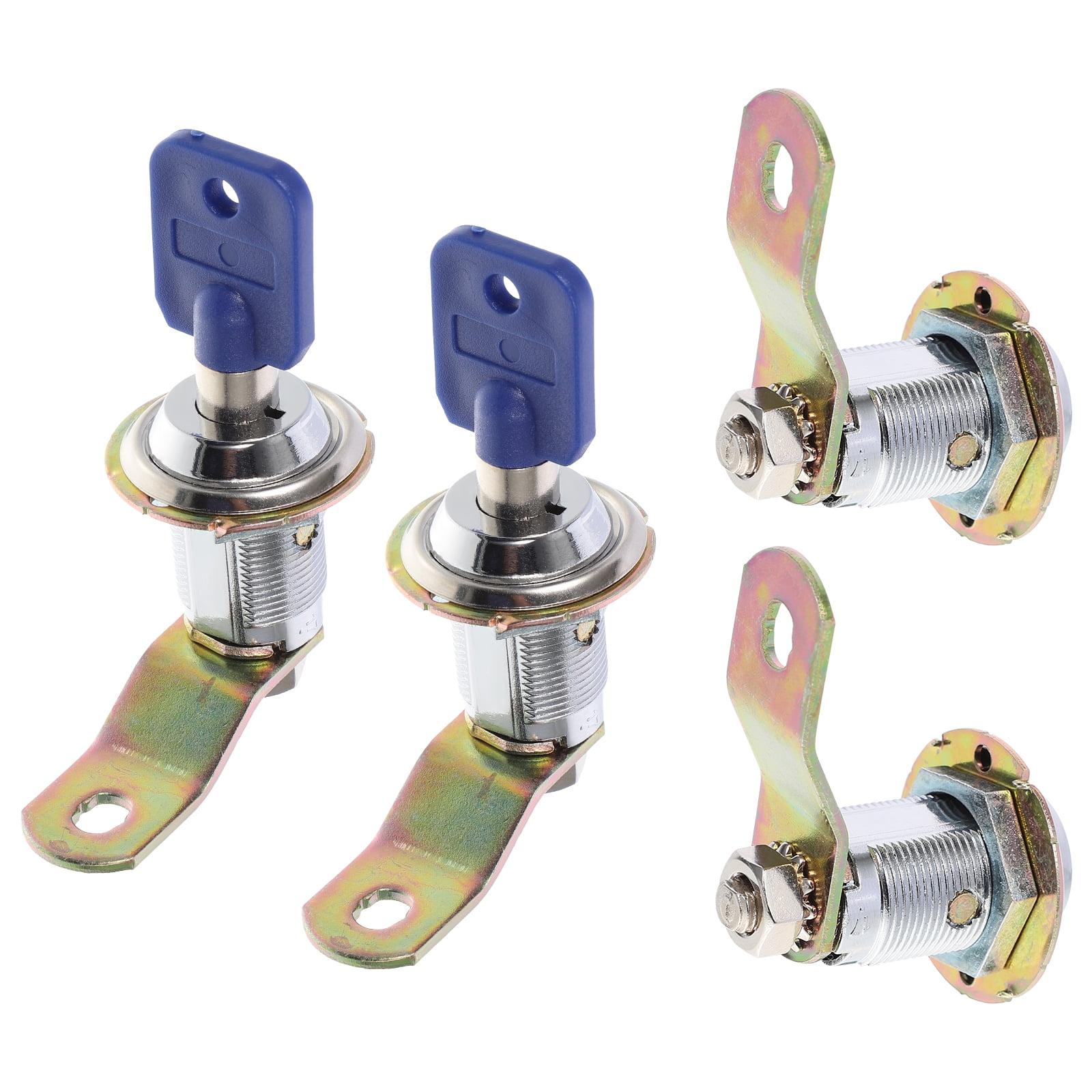 Guiyong 1 Set Cam Lock Set Cabinet Cam Keyed Lock 27mm Door Locks for ...