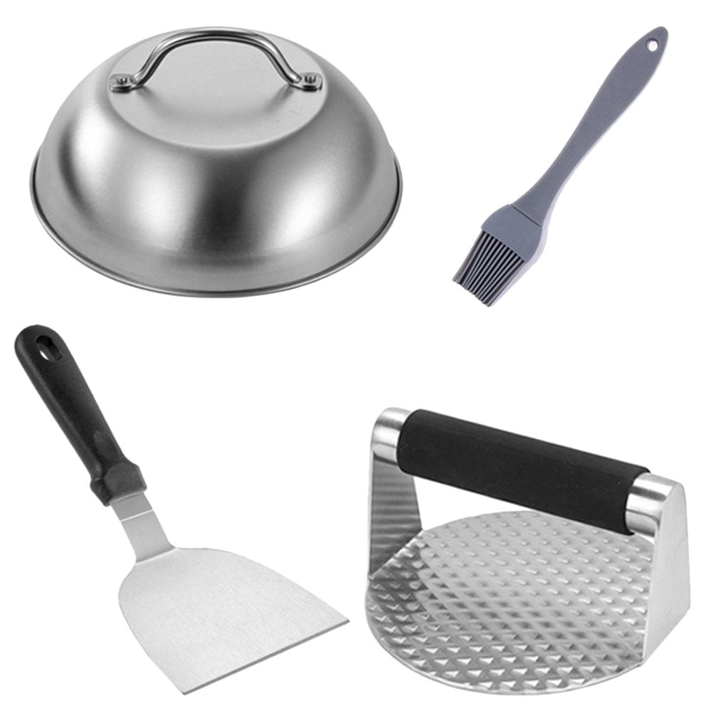 Guiyong 1 Set Handle Burger Patty Press Burger Press Tool Metal Burger ...