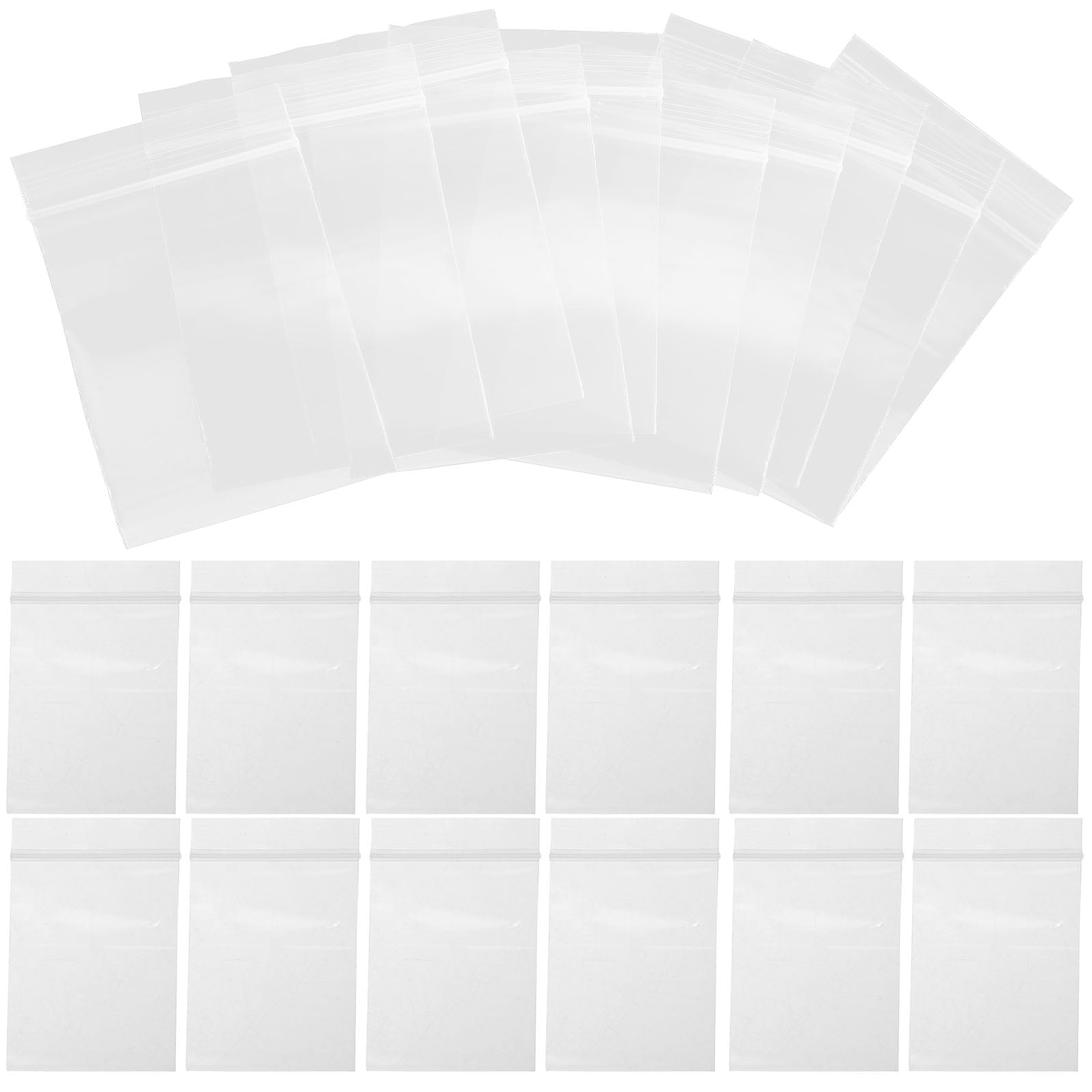 Guiyong 100 pcs Reusable Packaging Bags Self Sealing Bags Small ...