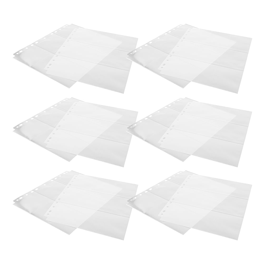 Guiyong 30 Sheets Game Cards Pages Trading Card Binder Sleeves Loose ...