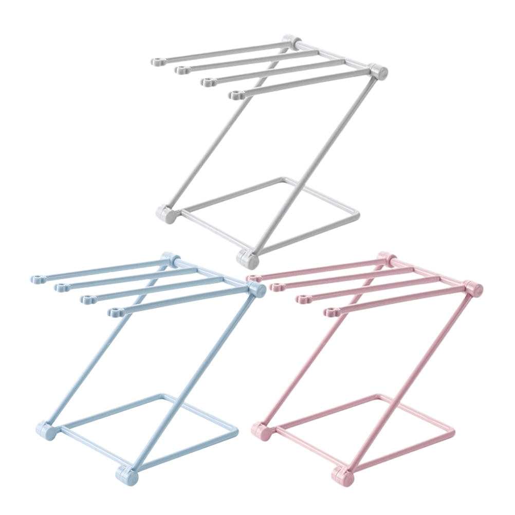 Guiyong 3pcs Kitchen Countertop Dishcloth Drying Rack Foldable Kitchen ...