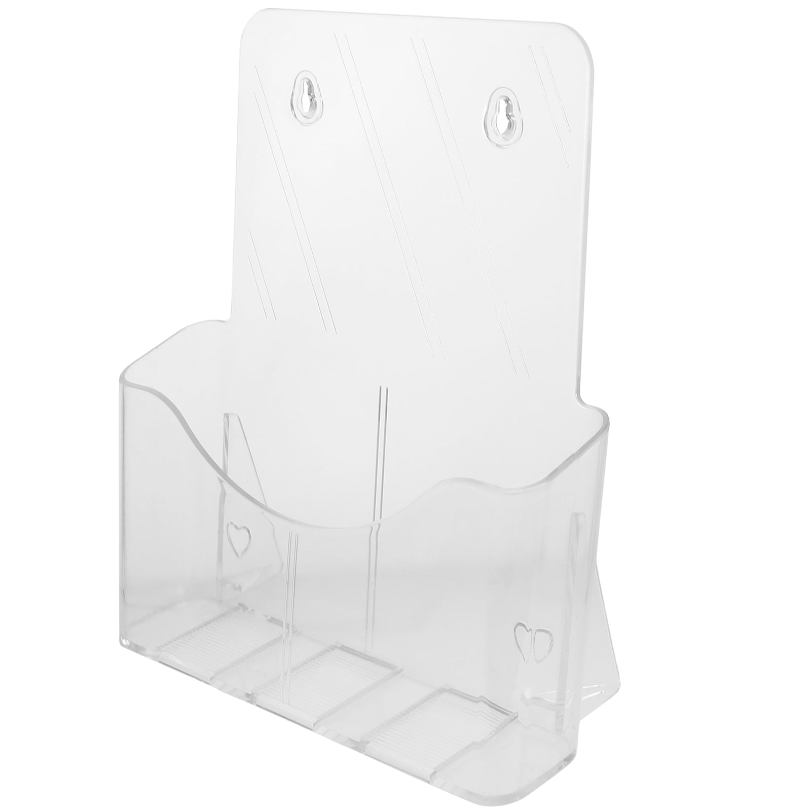 Guiyong Acrylic File Holder Hanging Magazine Organizer Wall Mounted ...